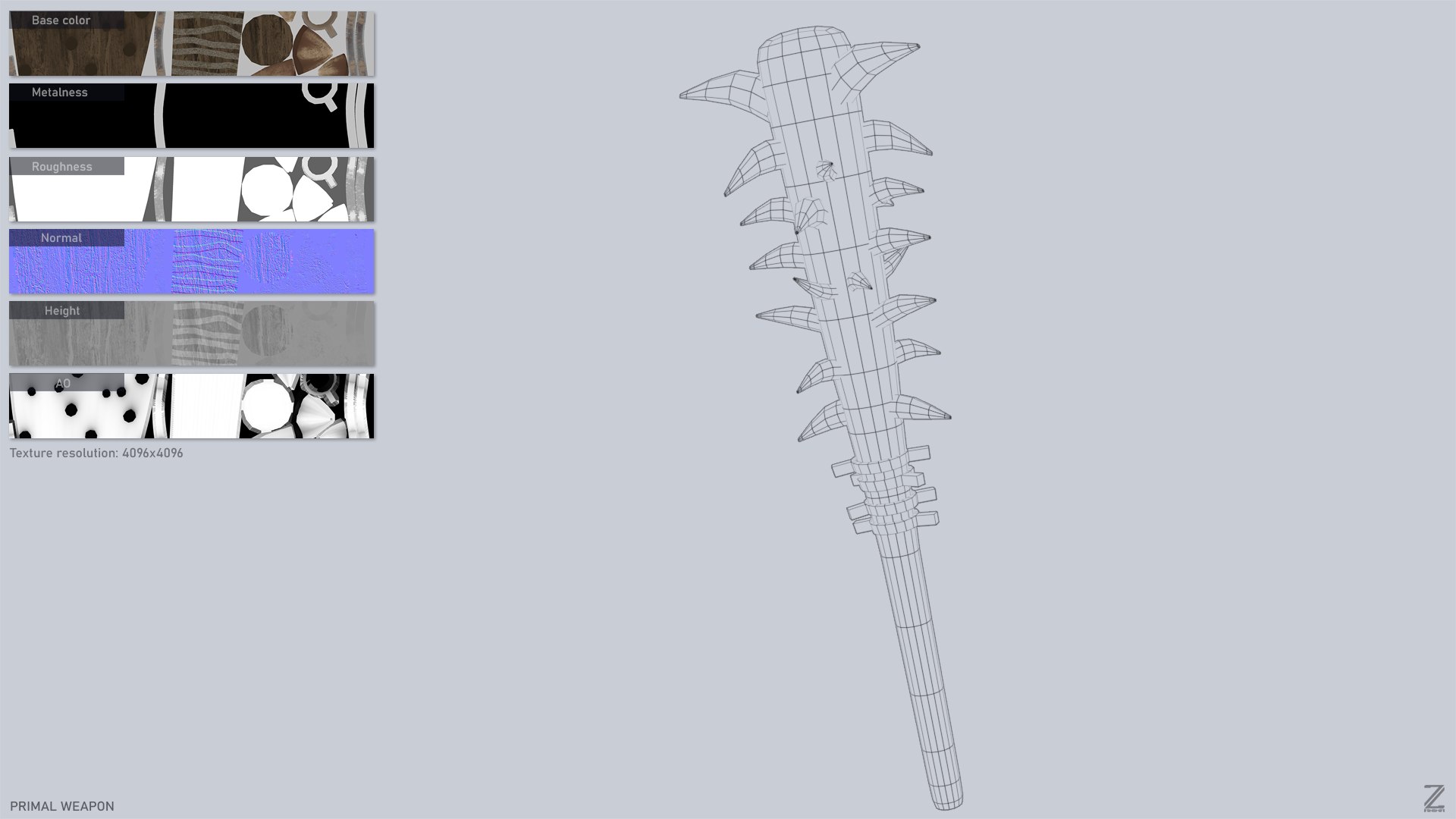 3D Primal Weapon Collection - TurboSquid 2216599