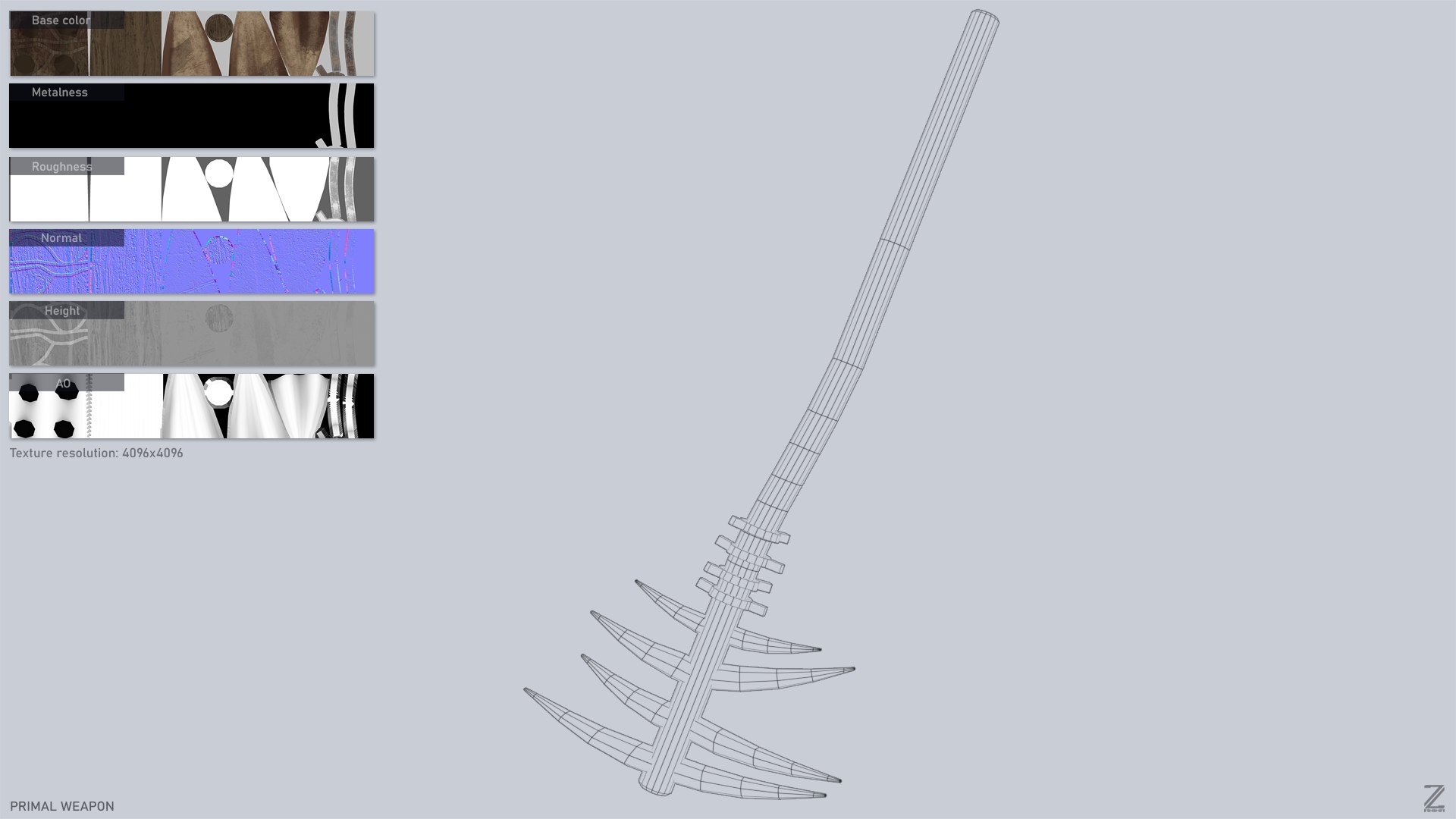 3D Primal Weapon Collection - TurboSquid 2216599