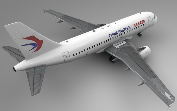 3D Airbus A319-100 CHINA Eastern Airlines L1415 model - TurboSquid 1751430