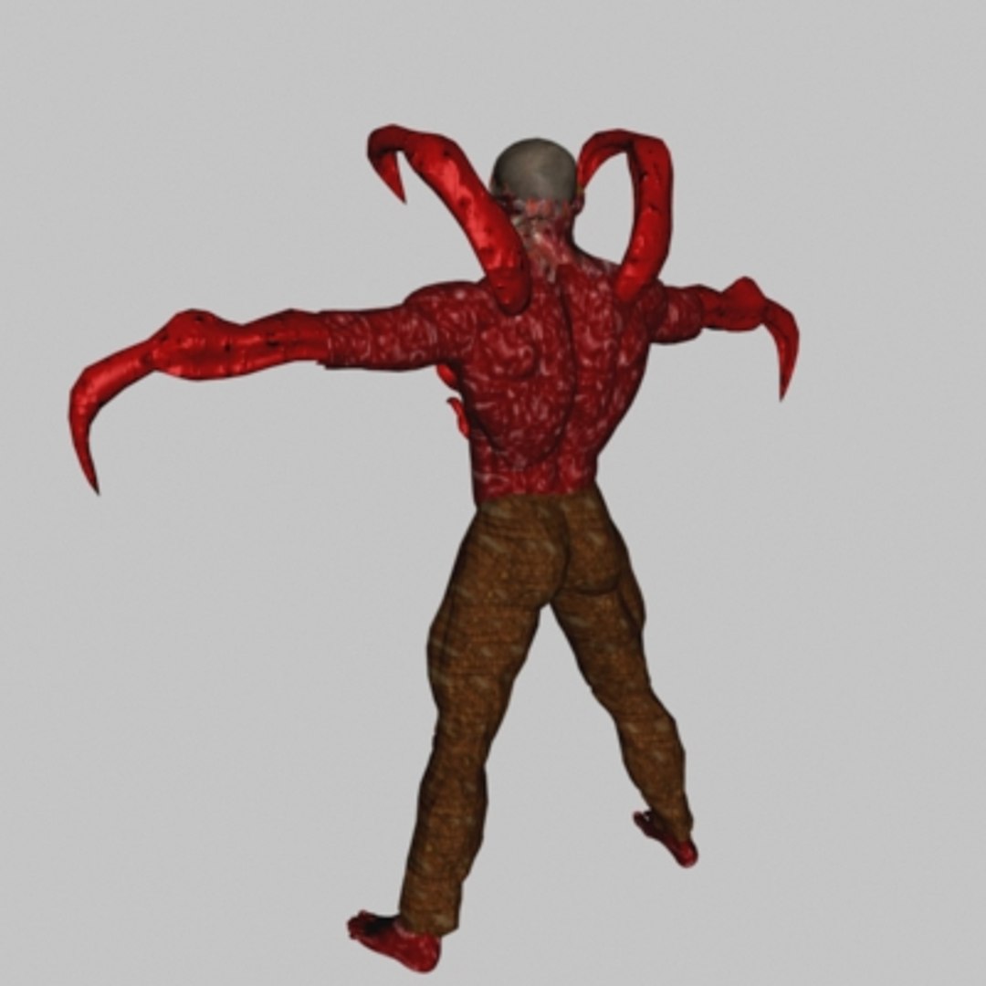 Mutant Demon Character 3d Max