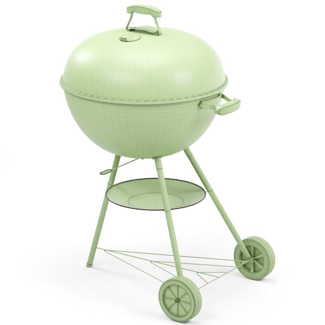 WEBER BBQ Model - TurboSquid 2400121