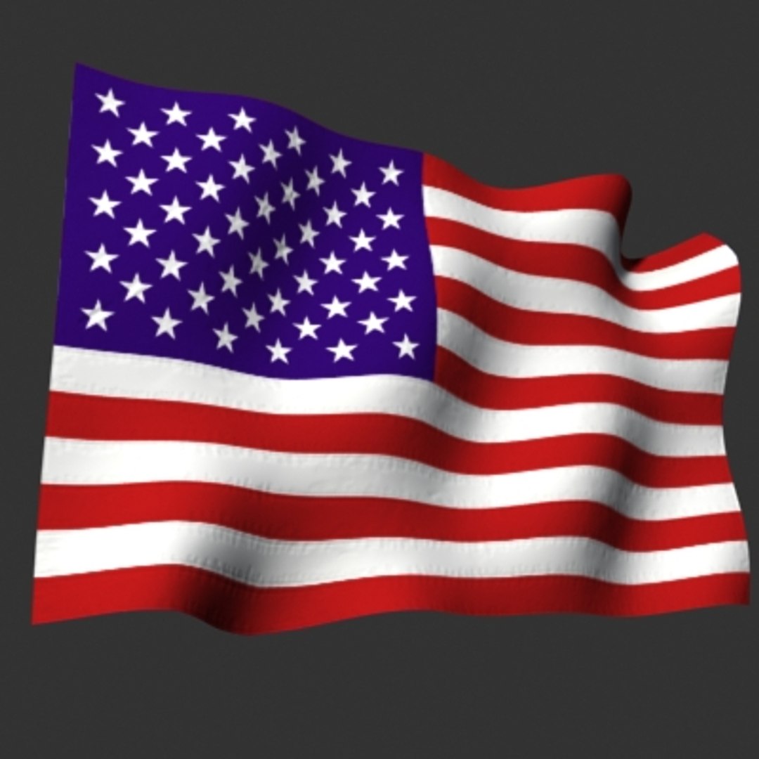 Flag Wave 3d 3ds