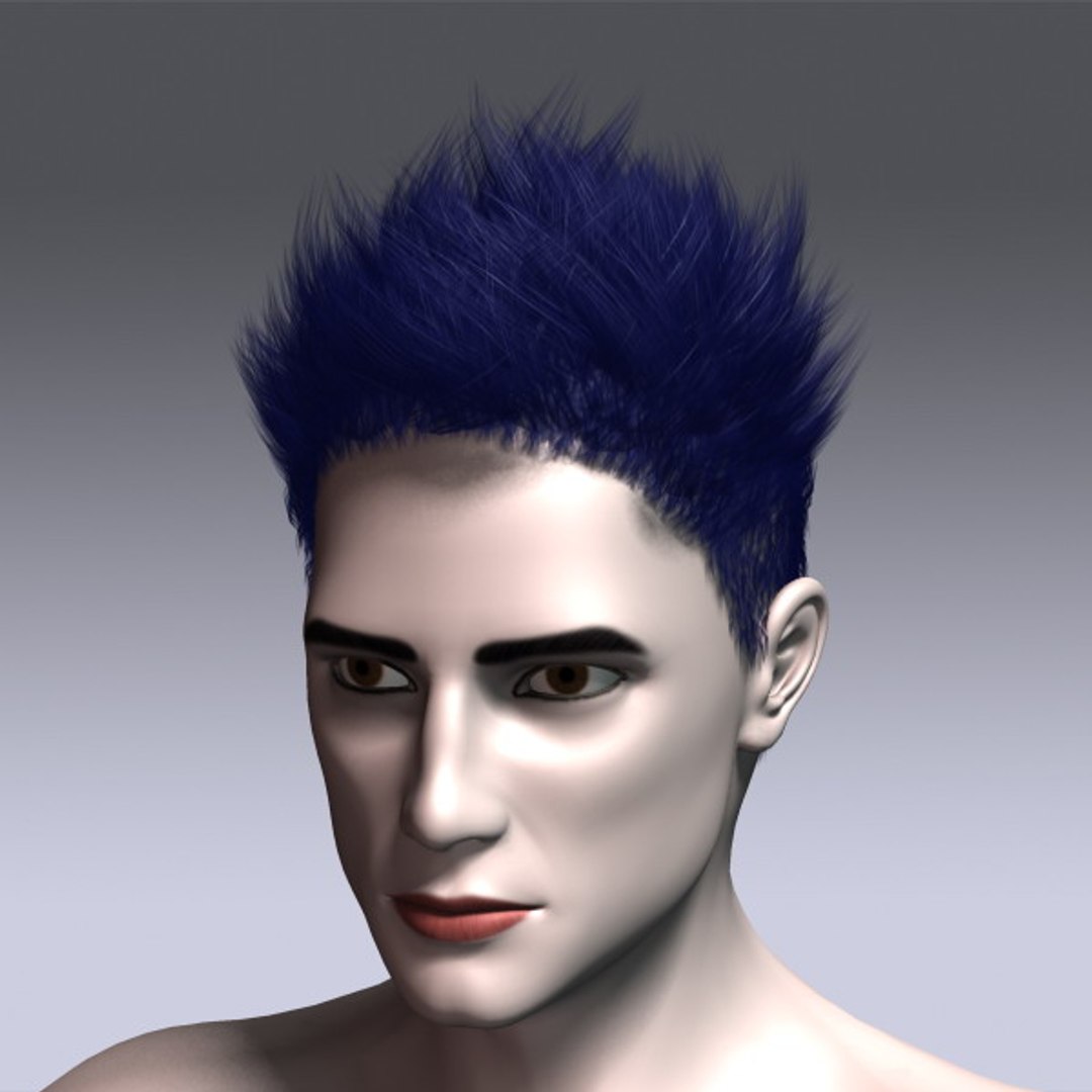 3d Daniel Hair Model