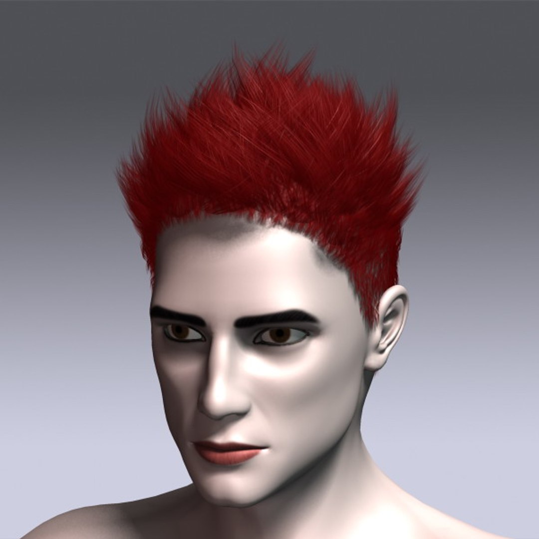3d Daniel Hair Model