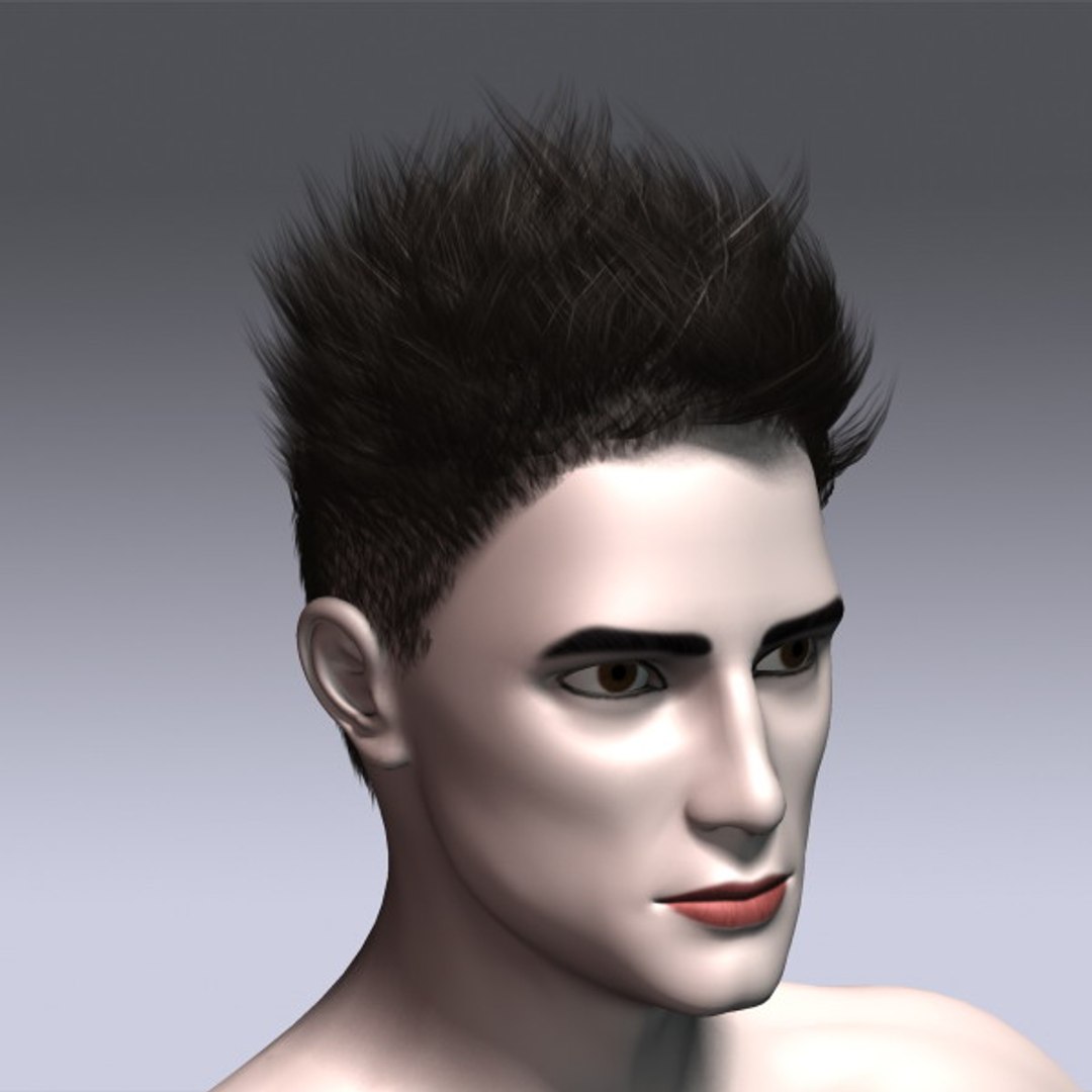 3d Daniel Hair Model