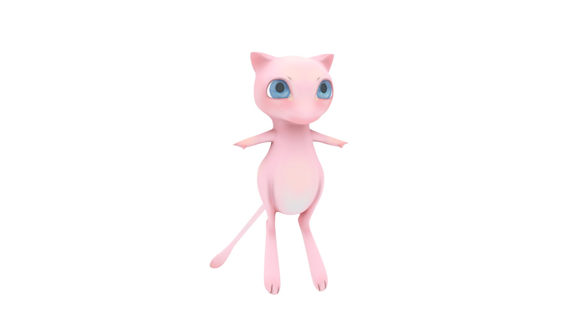 3D Mew Pokemon - TurboSquid 2303379