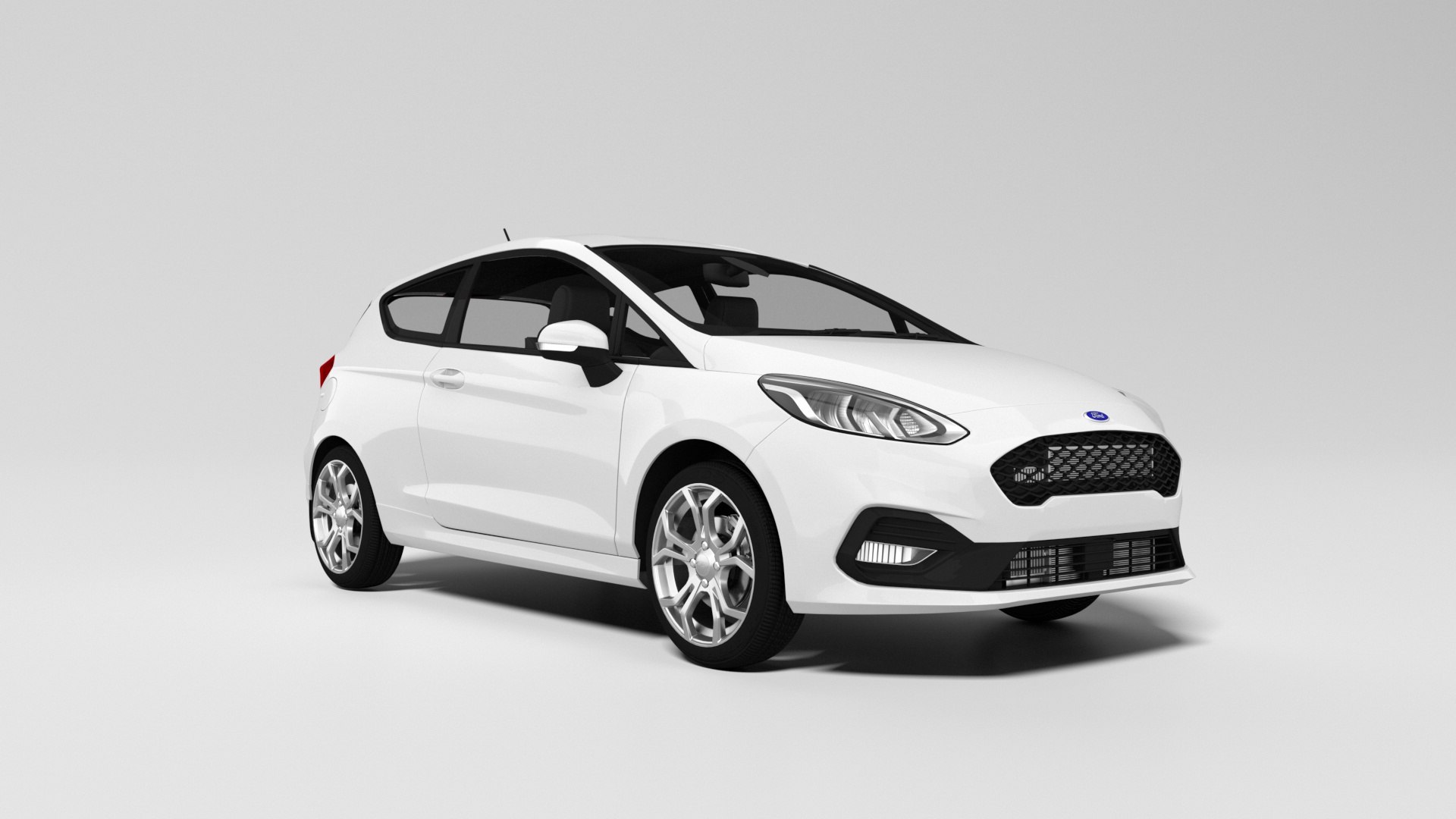 3D Model Ford Fiesta - TurboSquid 2336110