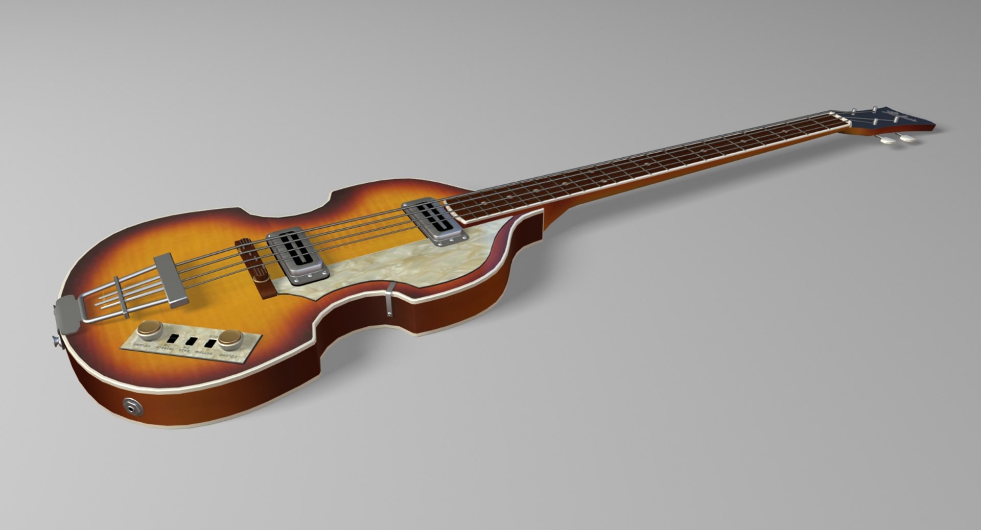 3d Hoffner Bass Model