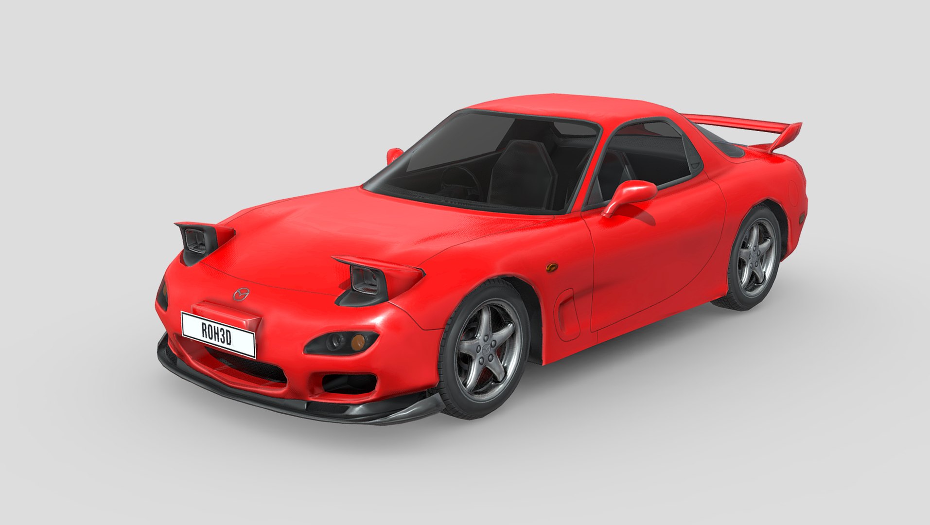3D Model Mazda RX7 1999 - TurboSquid 2373061
