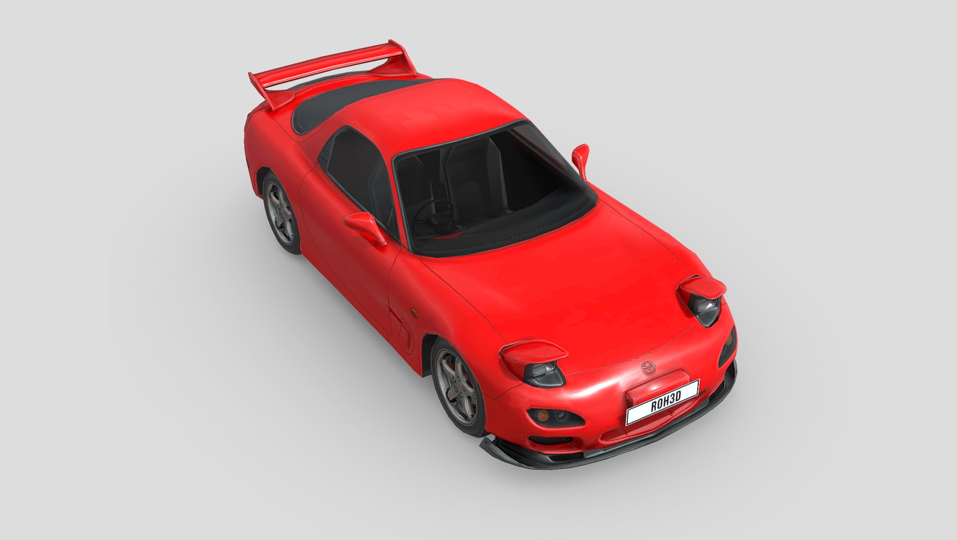 3D Model Mazda RX7 1999 - TurboSquid 2373061