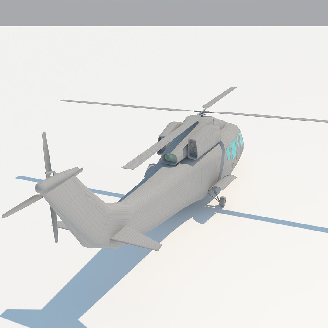 3d Model Of Helicopter 2011