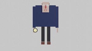 3D Blockman Models | TurboSquid