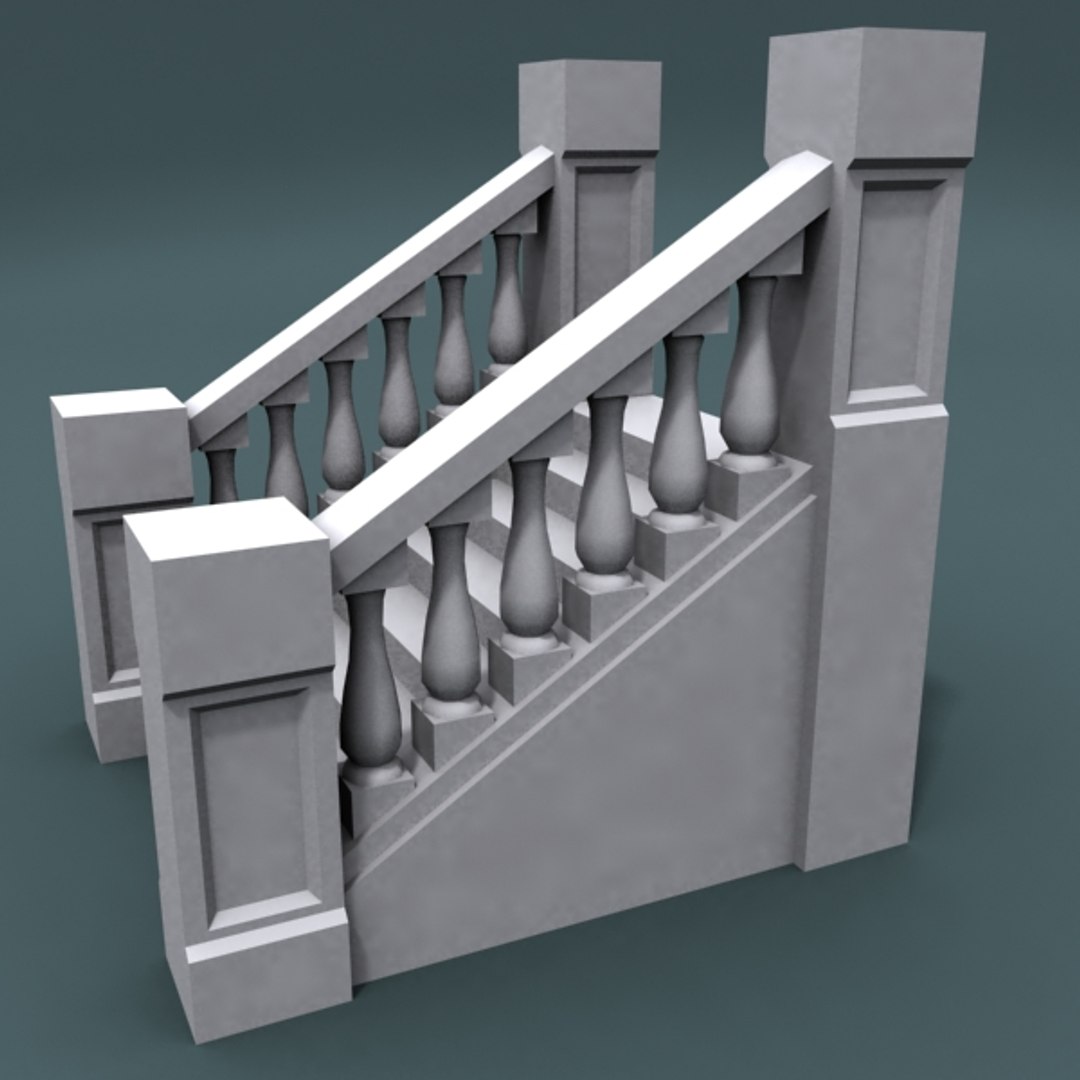 3d Model Stairs Staircases
