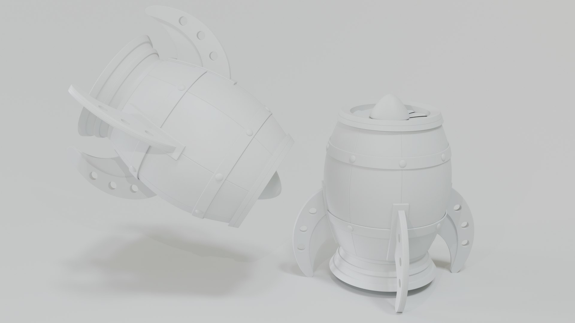 3D DK Rocket Barrel Donkey Kong Movie Model - TurboSquid 2350054