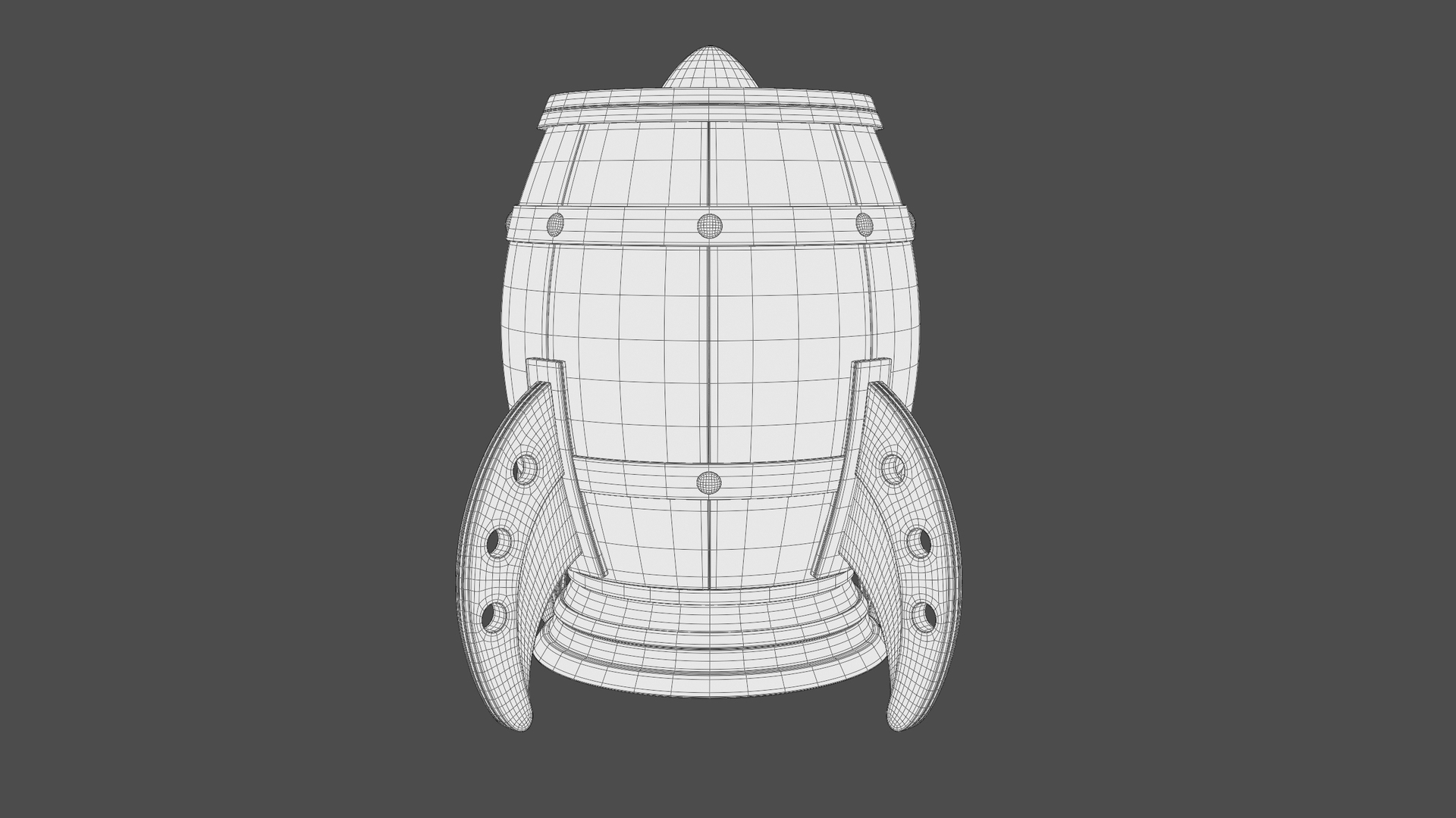 3D DK Rocket Barrel Donkey Kong Movie Model - TurboSquid 2350054