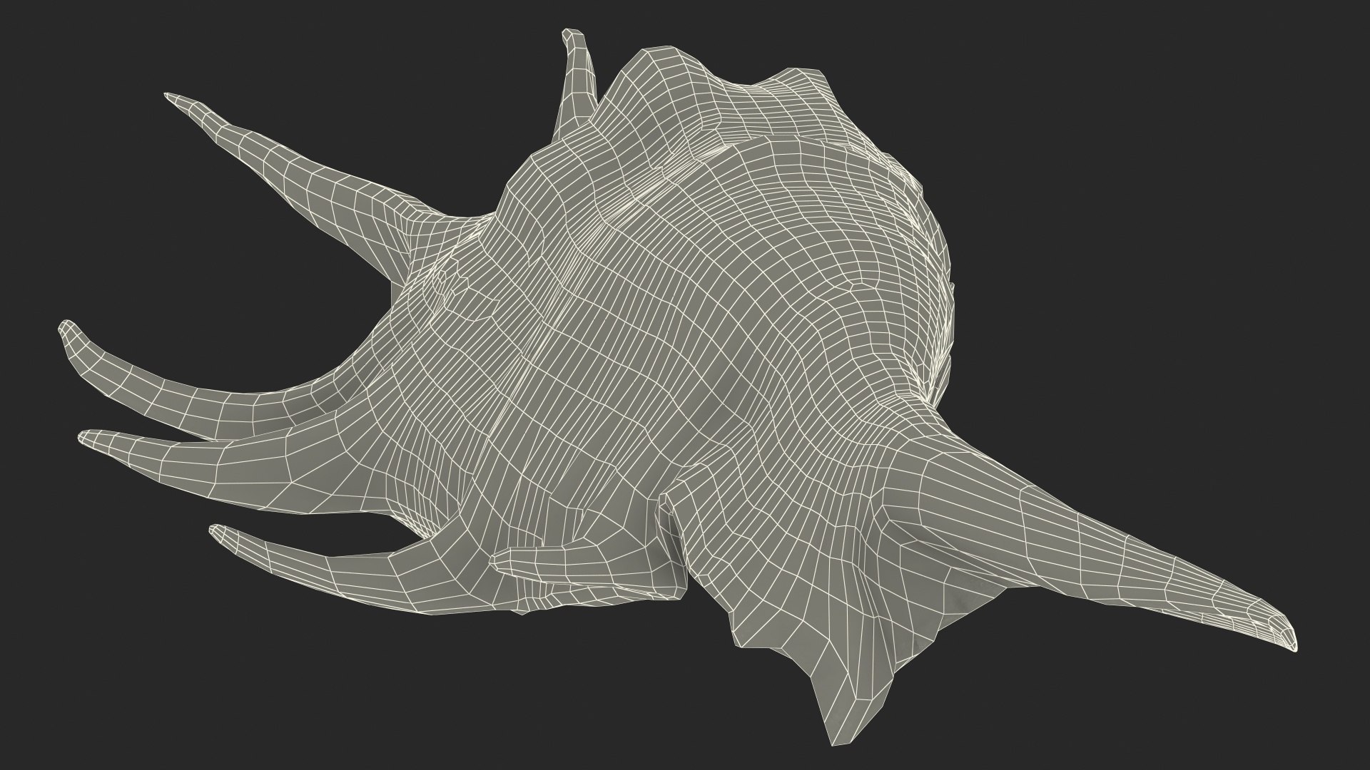 Scorpio Spider Shell 3D - TurboSquid 1975143