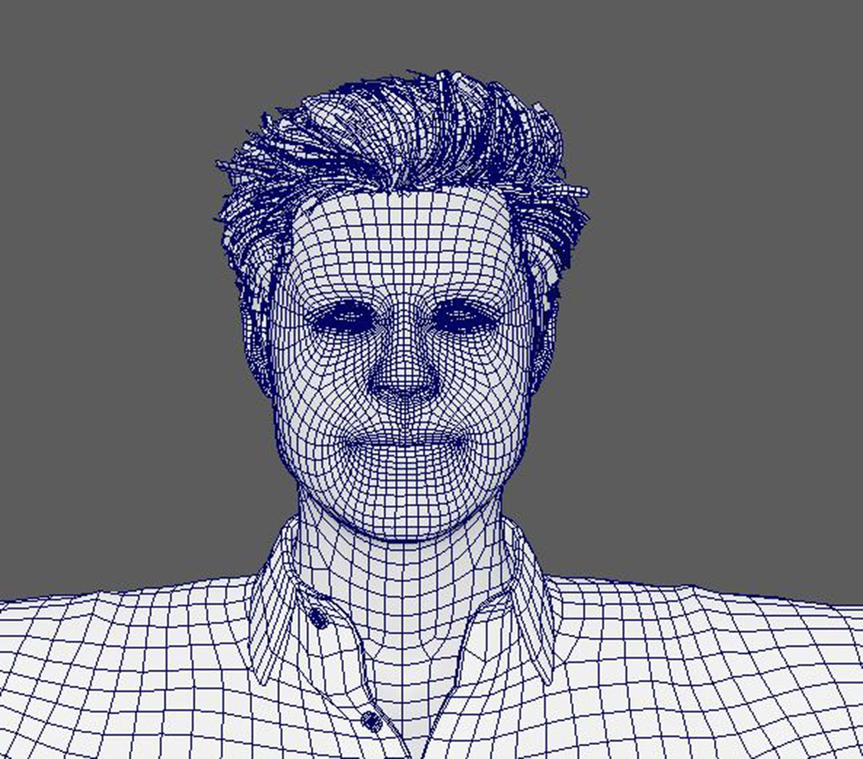Brad Pitt 3D Model Low-poly 3D Model 3D Model - TurboSquid 2269199