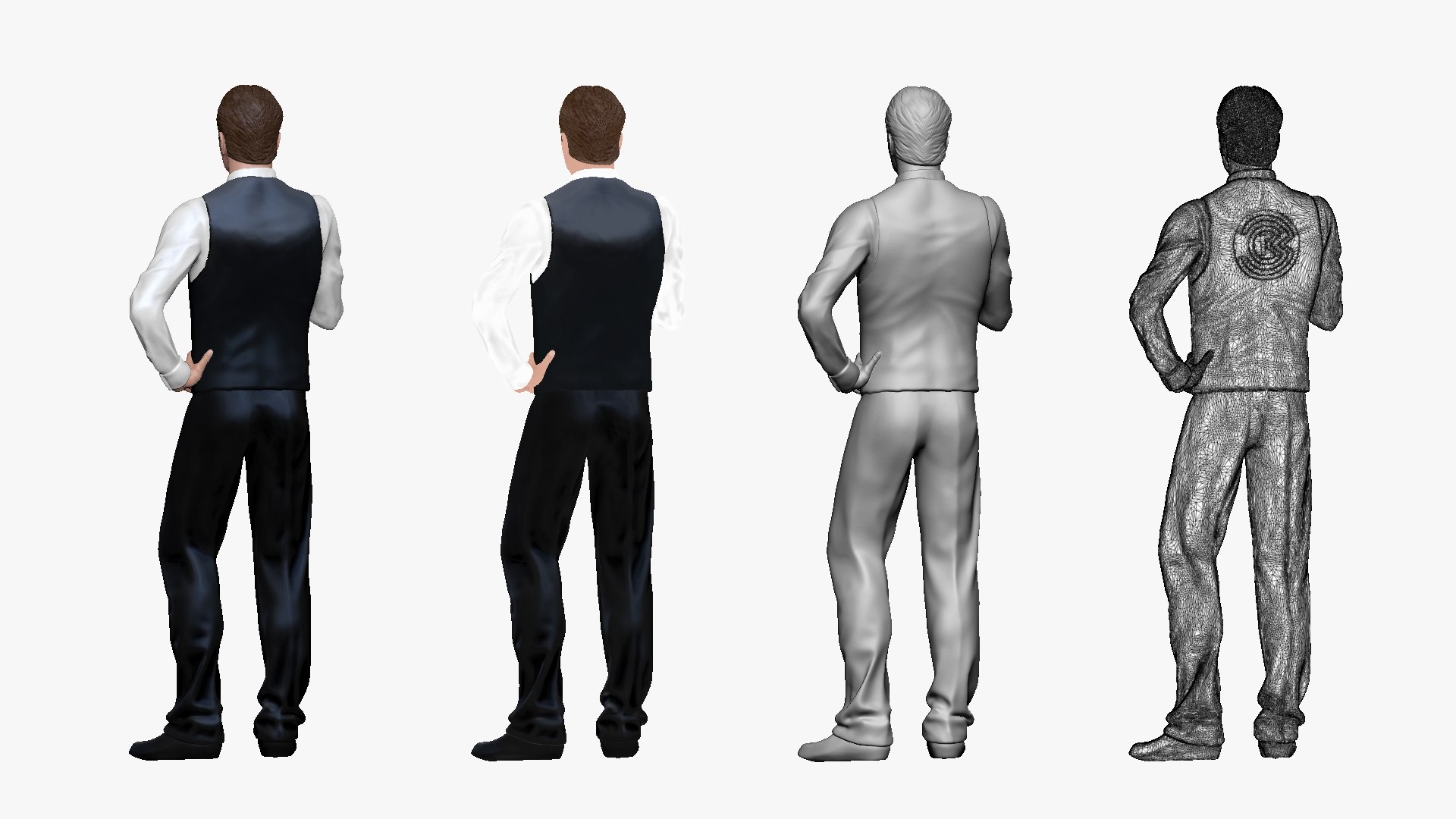 3D 001192 Billiard Player Model - TurboSquid 1736195