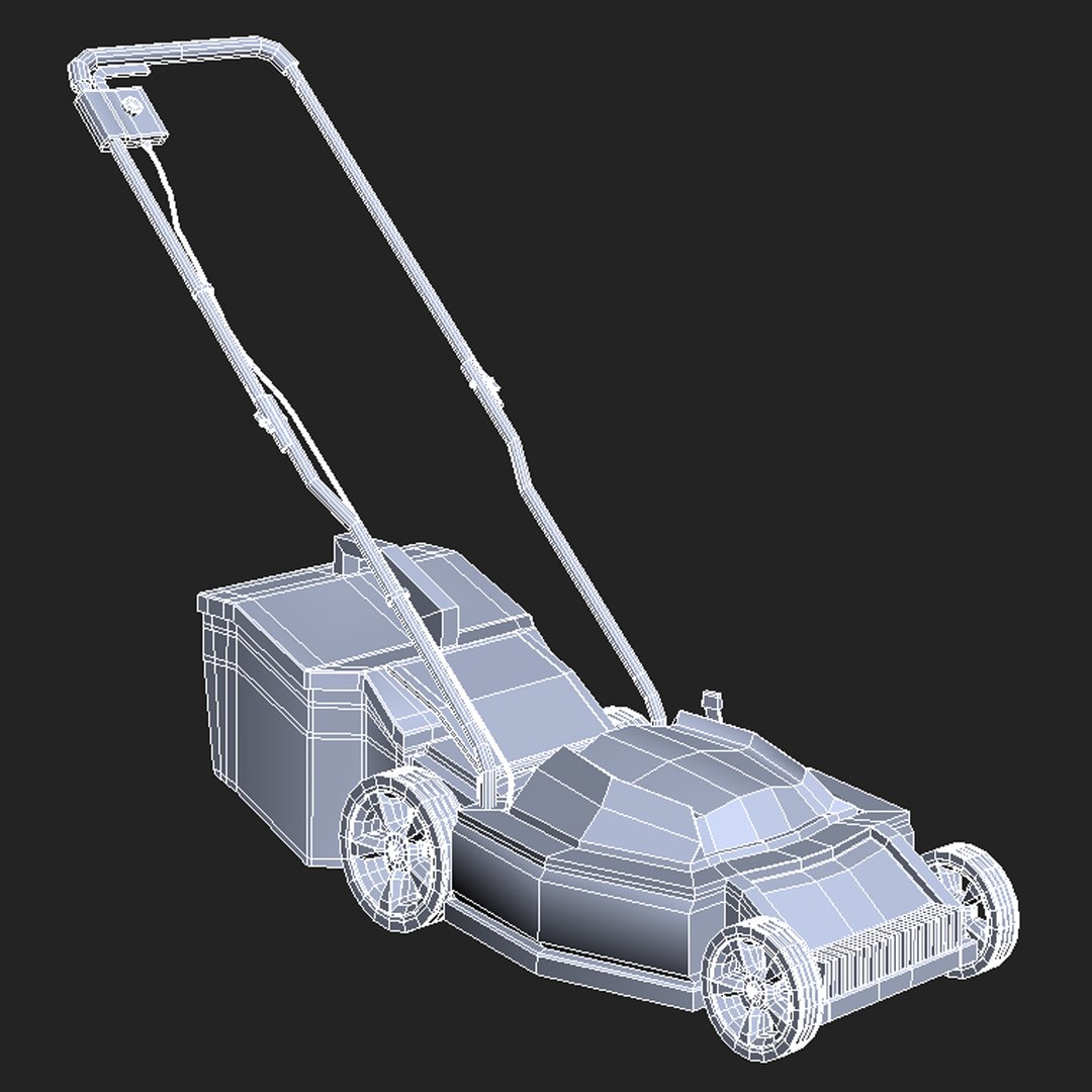 lawnmower lawn mower 3d model
