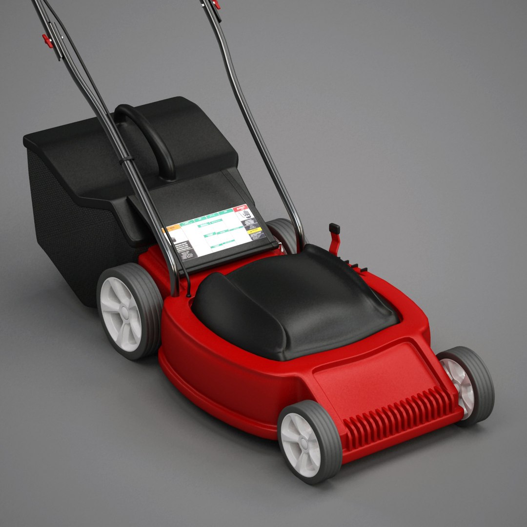 lawnmower lawn mower 3d model