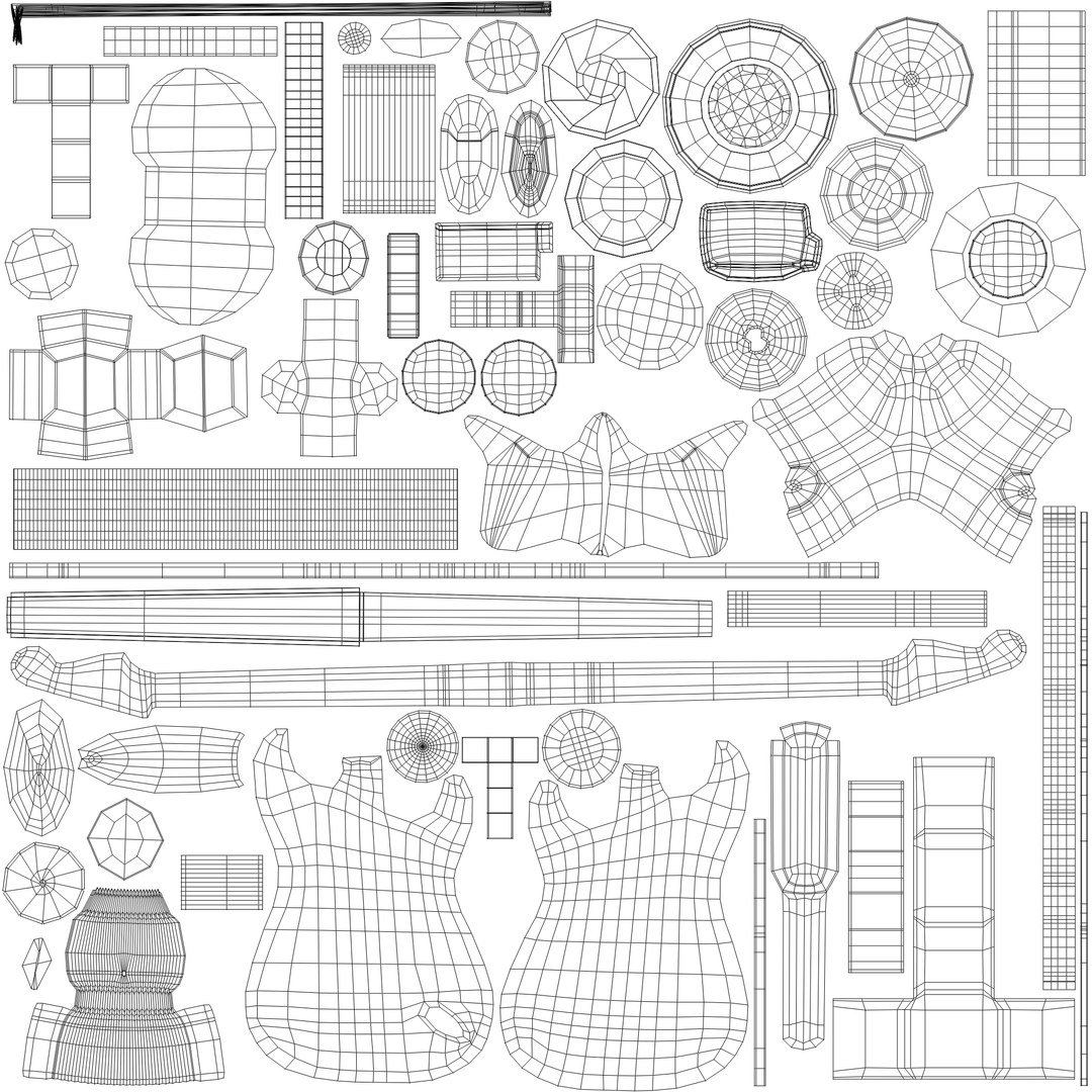 3D Model Musical Instruments Collection Package - TurboSquid 2243125