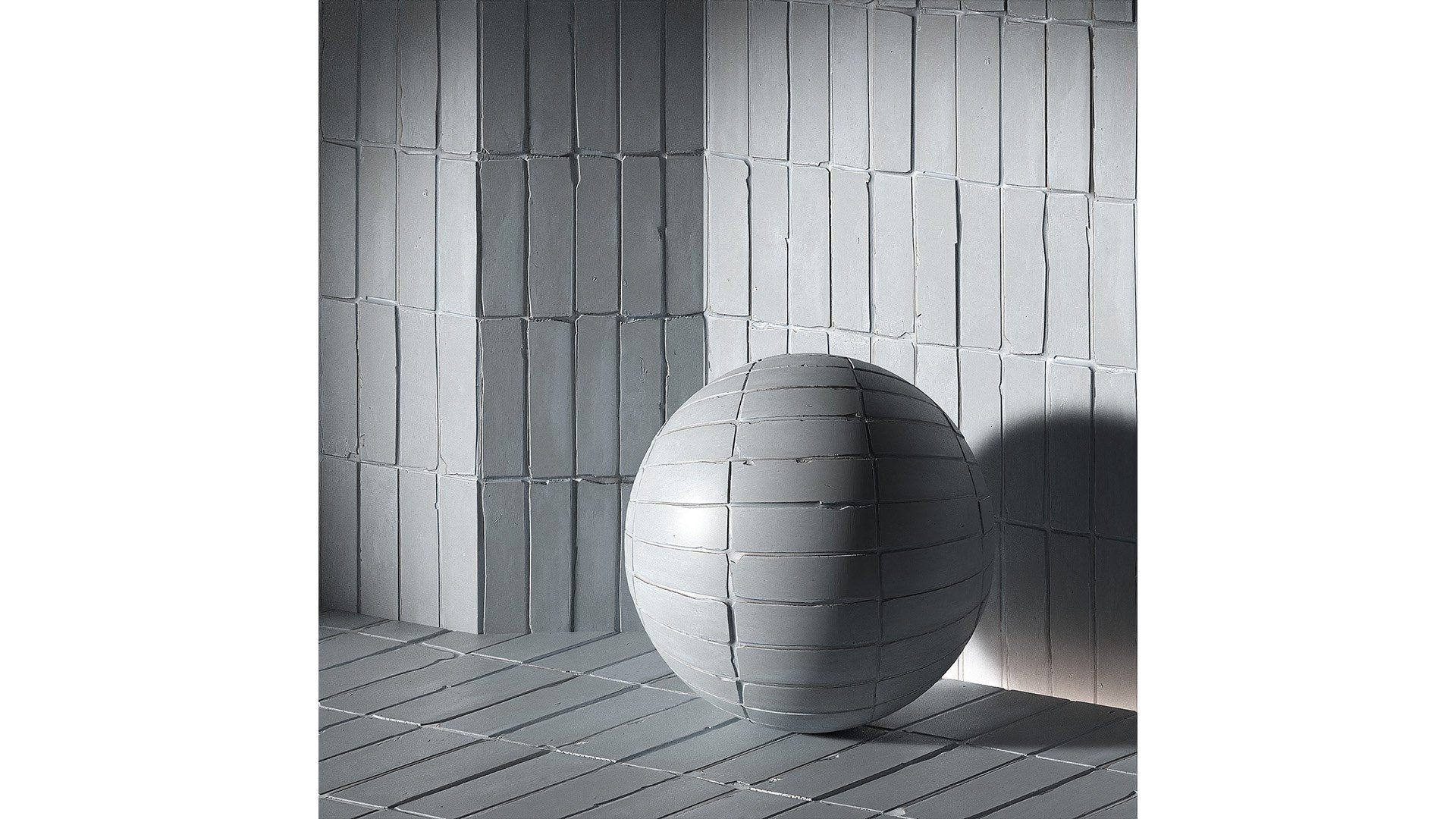 3D 4K Seamless PBR Irregular Tiles Textures And Material Set ...