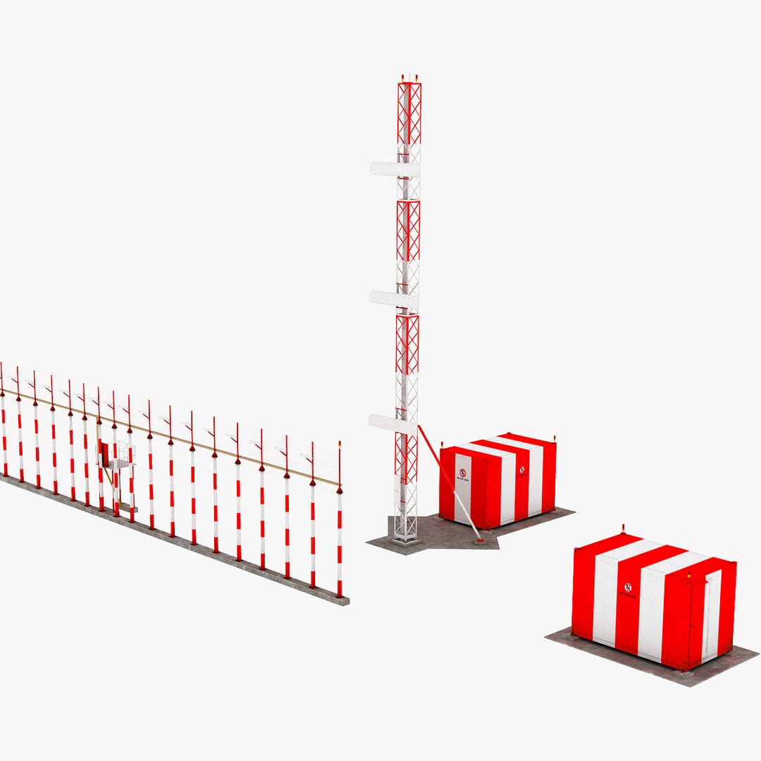 Navigation equipment ILS 3D model - TurboSquid 1936743
