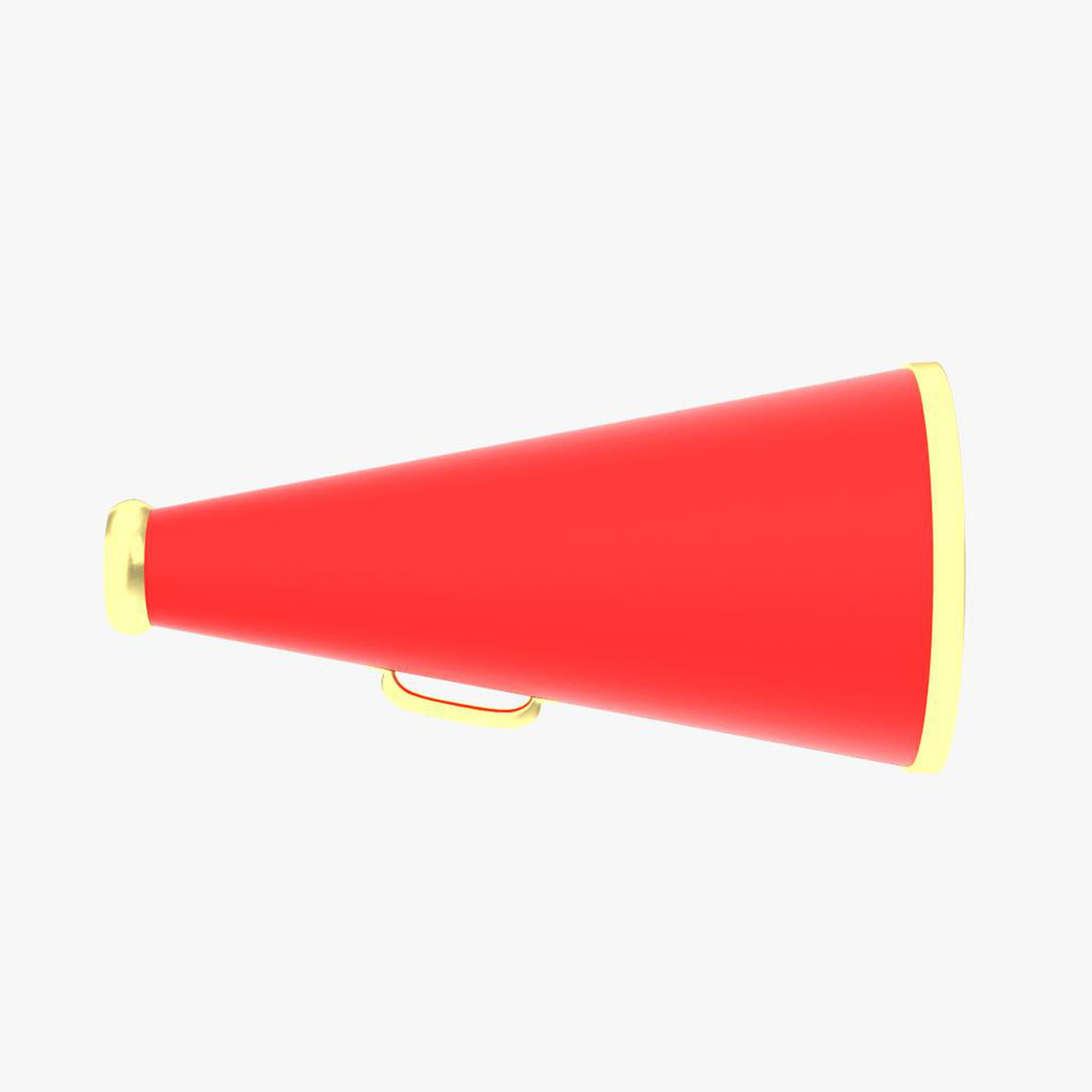 3D acoustic megaphone 1 - TurboSquid 1387003