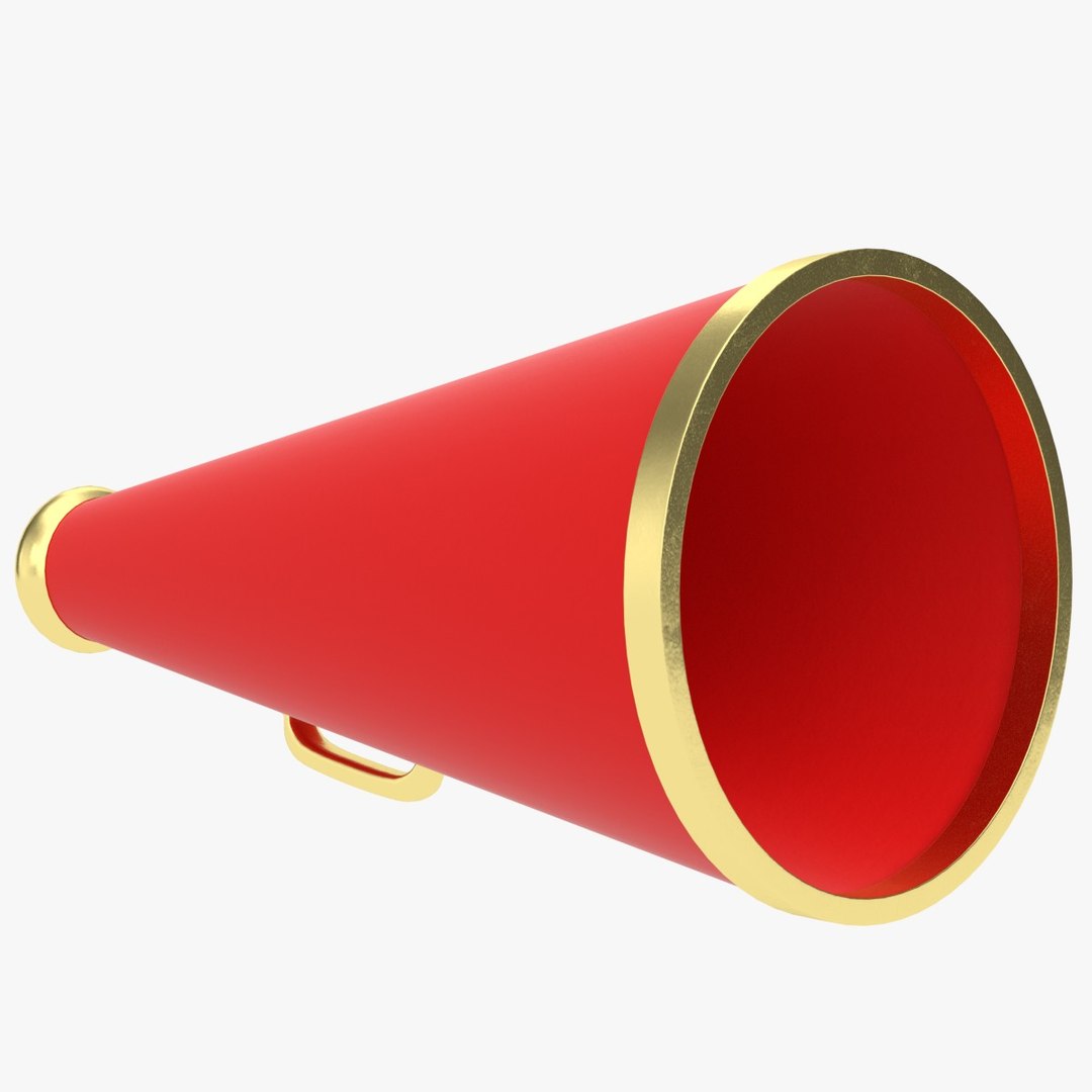 3D acoustic megaphone 1 - TurboSquid 1387003