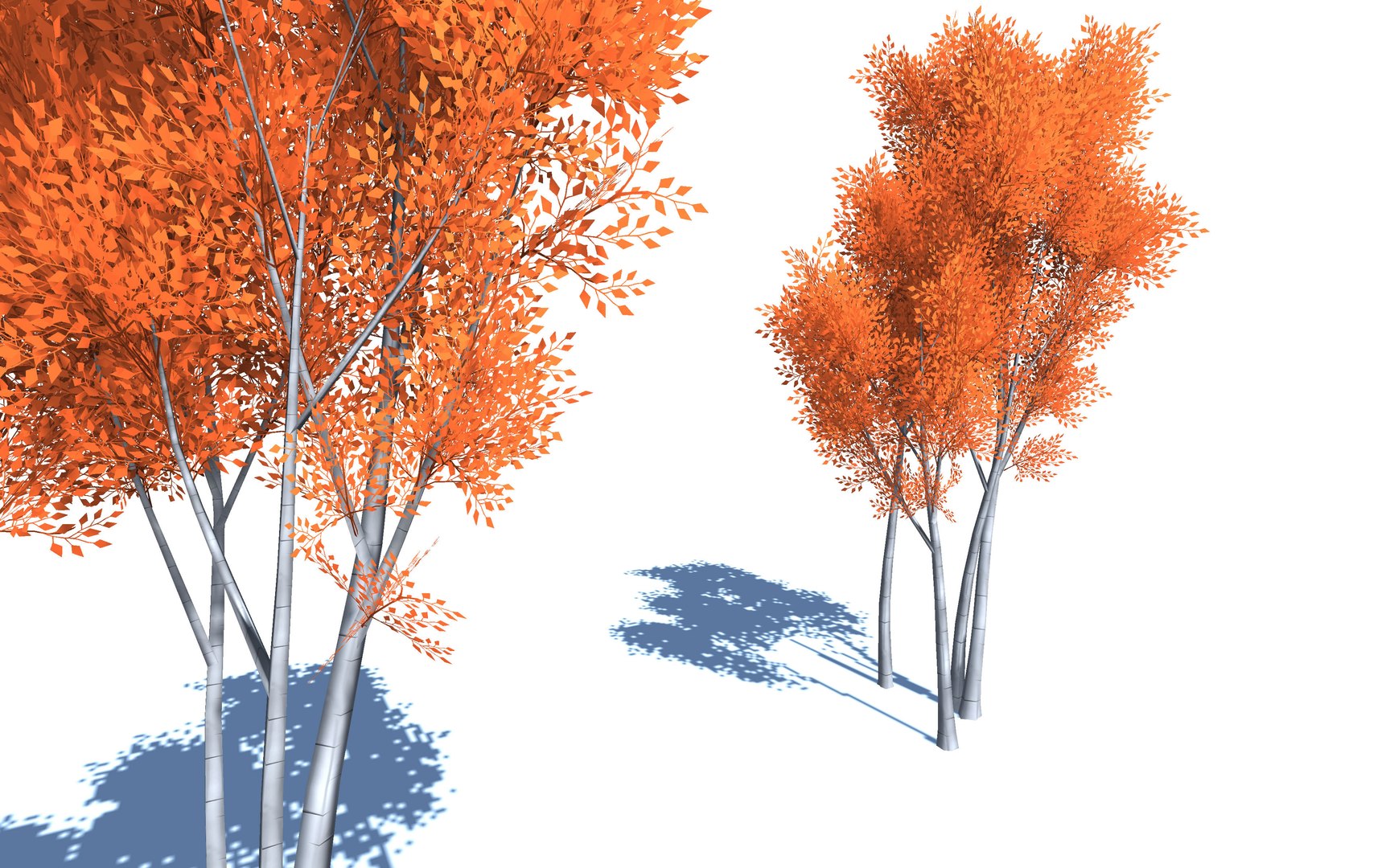3D Stylized Colorful Leafs Tree Model - TurboSquid 1513615