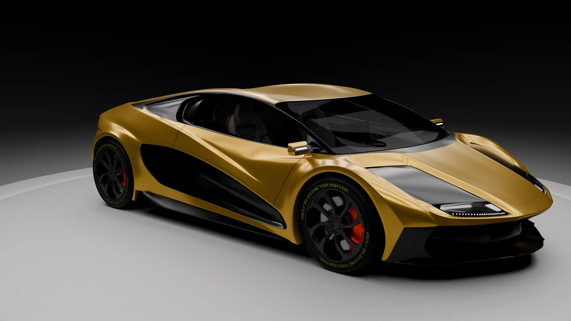 3D Generic Hyper Sport Car - TurboSquid 2212126