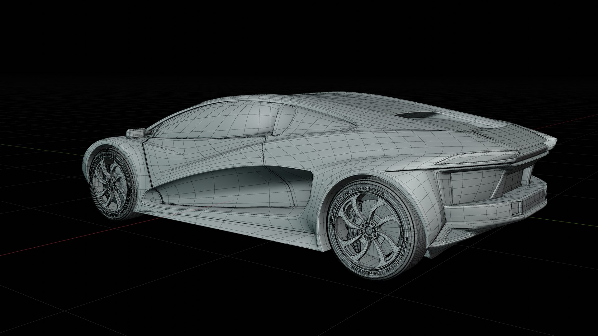 3D GHC Sports Car - TurboSquid 2212126
