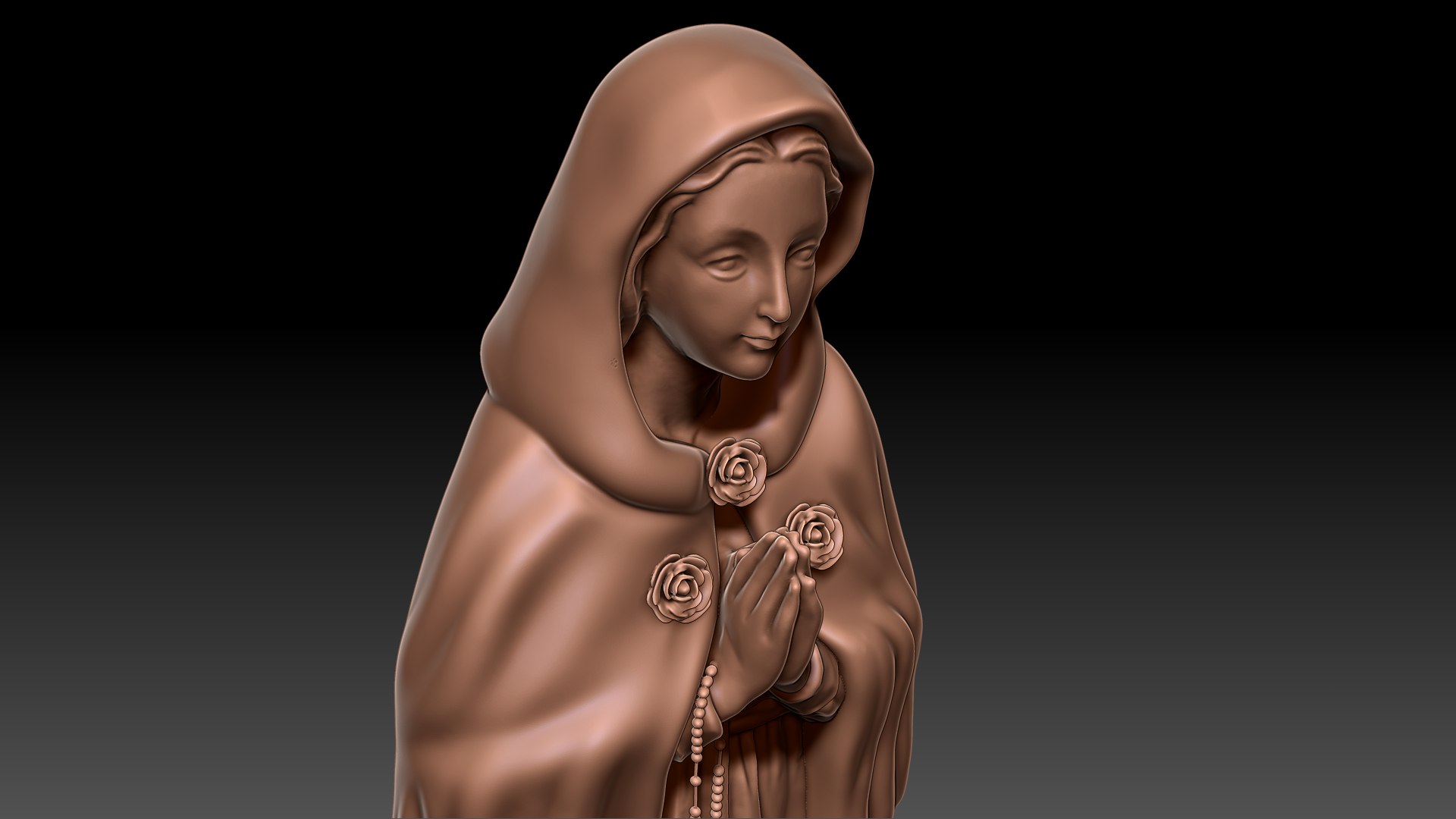 Mother Mary 3D Model - TurboSquid 1731731