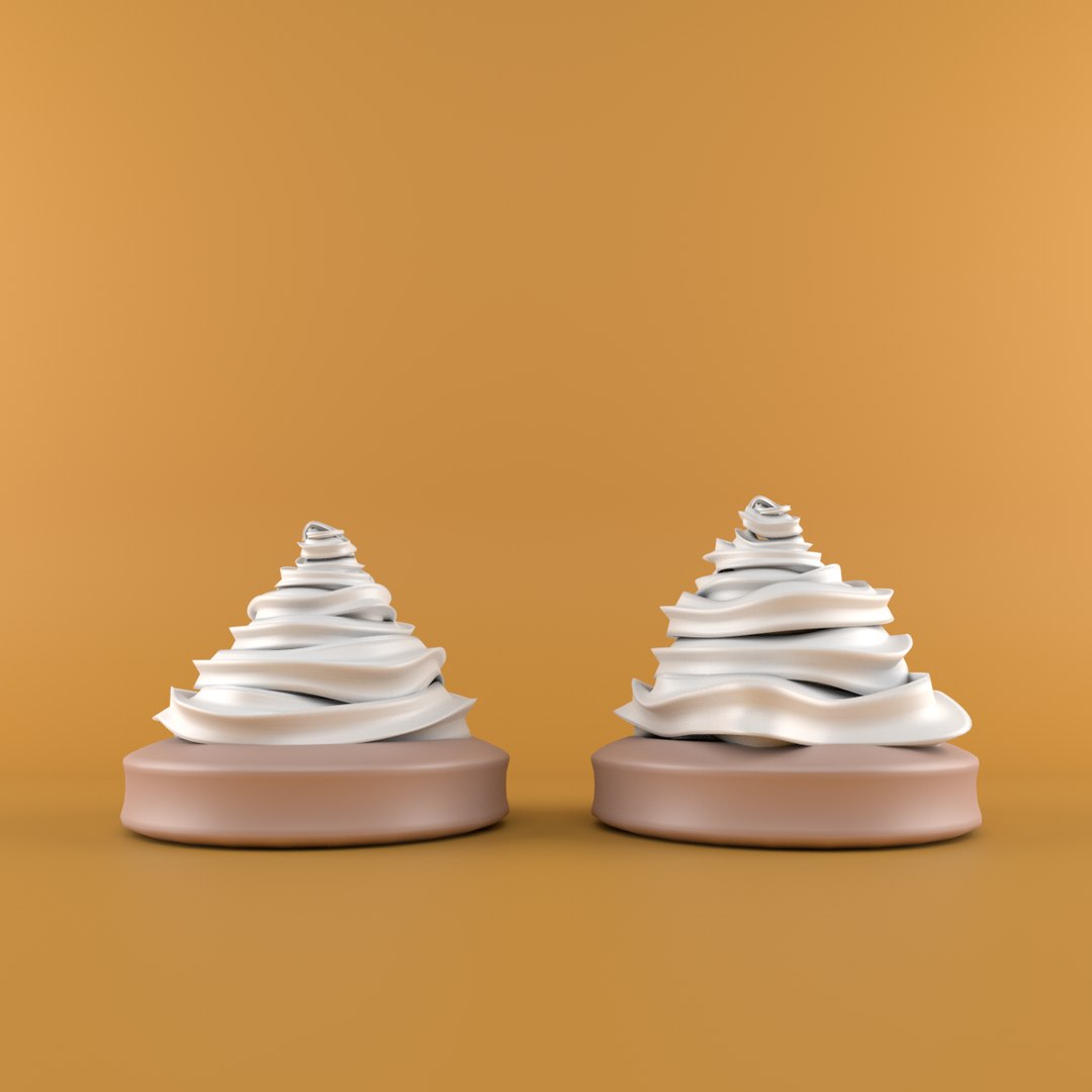 Cream cartoon 3D - TurboSquid 1427533