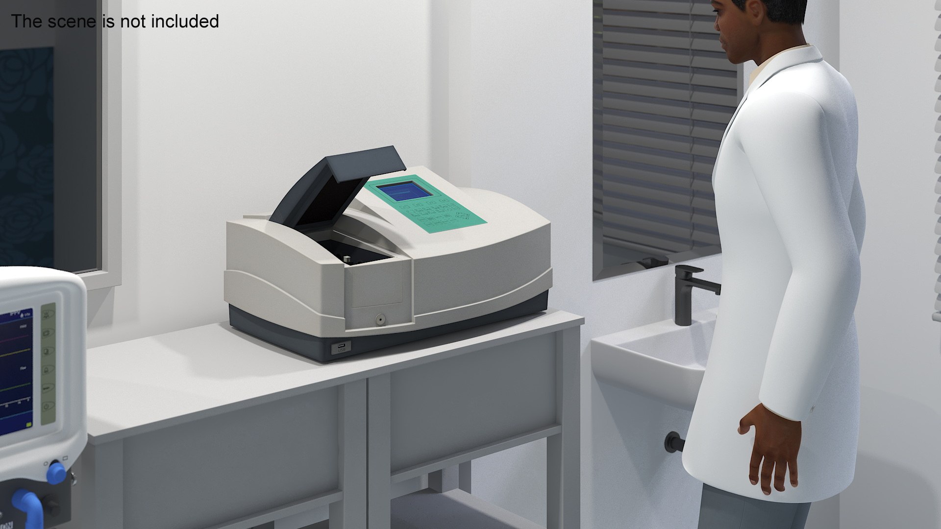 Spectrophotometer 3D Model - TurboSquid 2383127