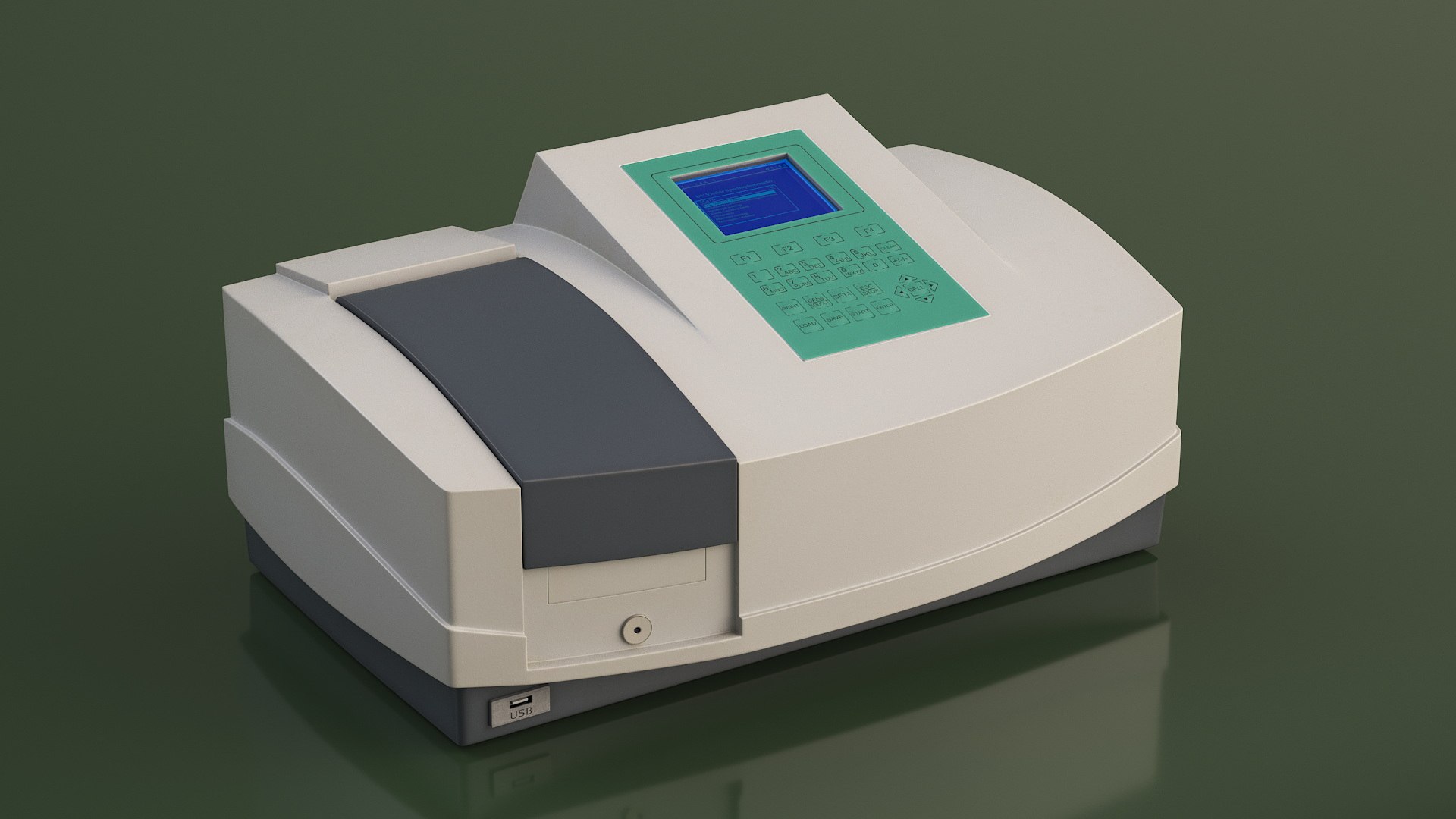 Spectrophotometer 3D Model - TurboSquid 2383127