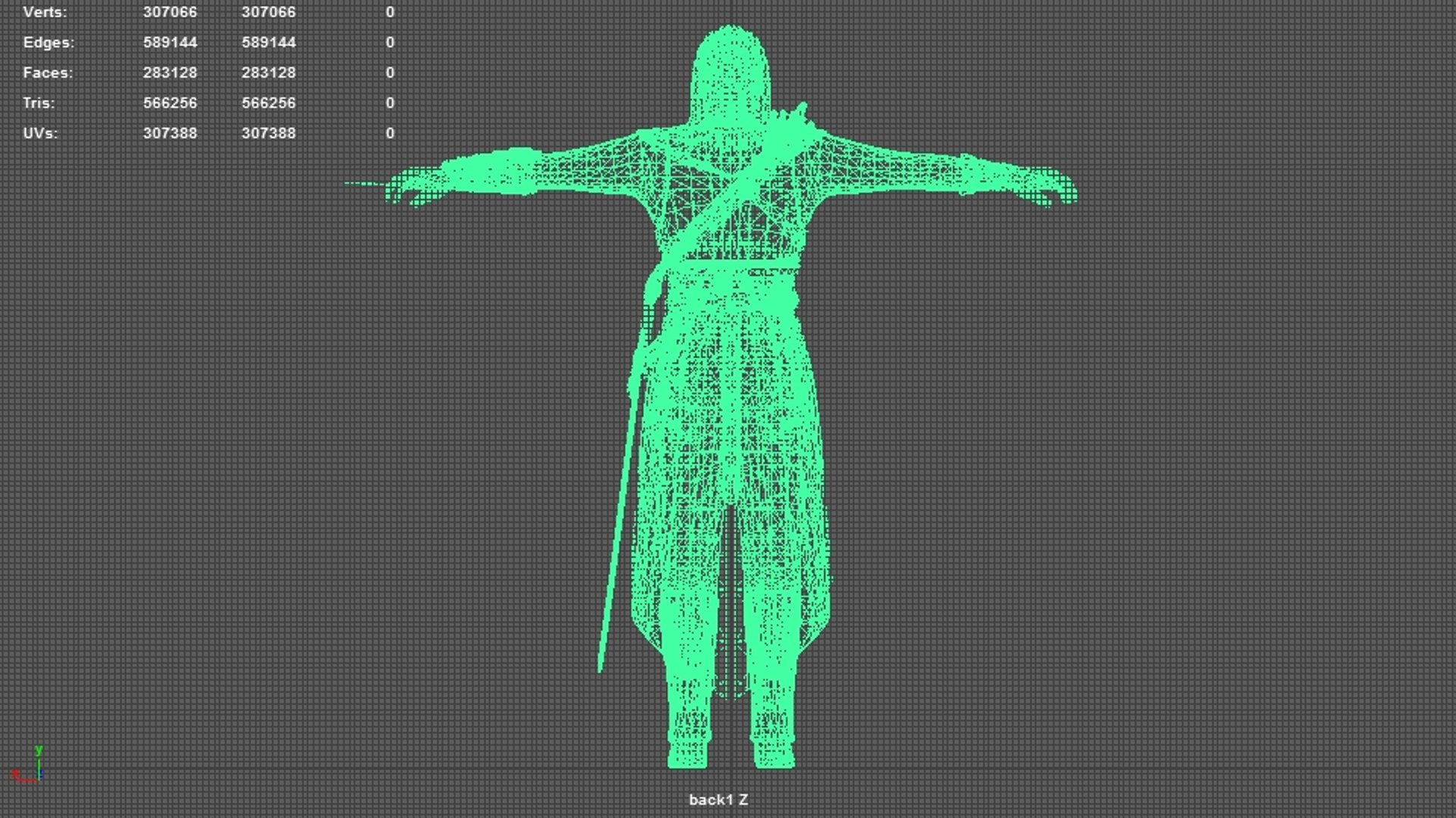 Altair Assassins Creed 3d Model