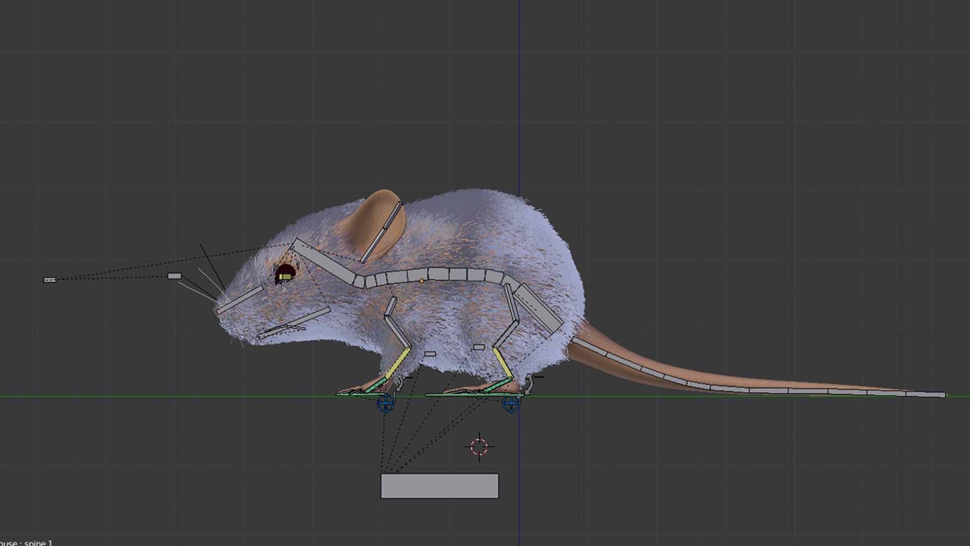 mouse 3d blend