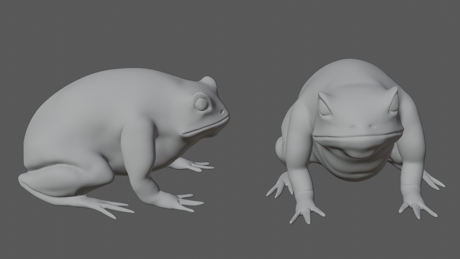 Cane Toad Frog Bullfrog Model - TurboSquid 1733581
