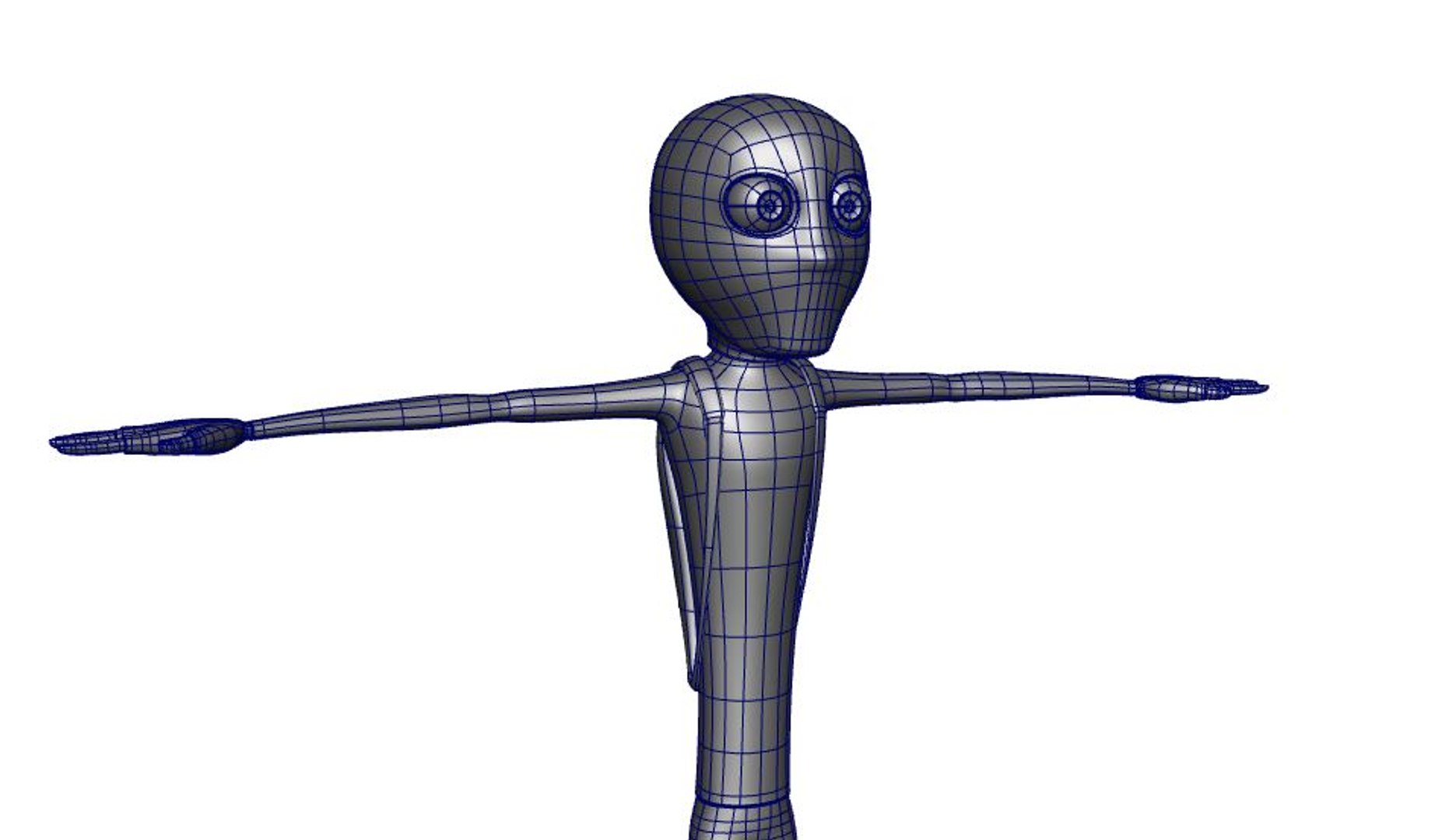 3d ma cartoon character: thief