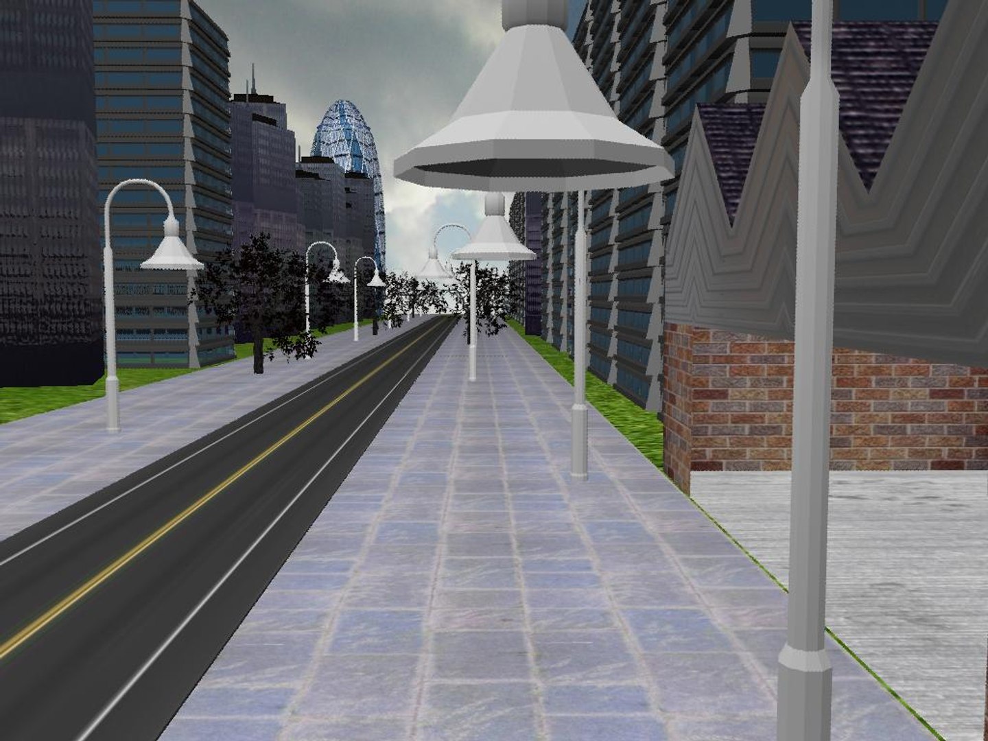 maya city street