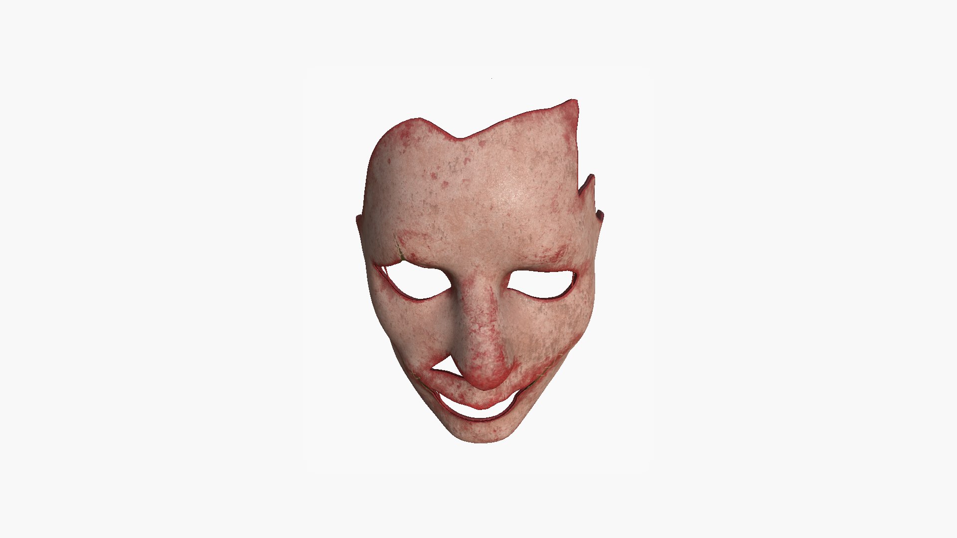 3D Human Skin Terror Mask A01 Blood - Character Costume - TurboSquid ...