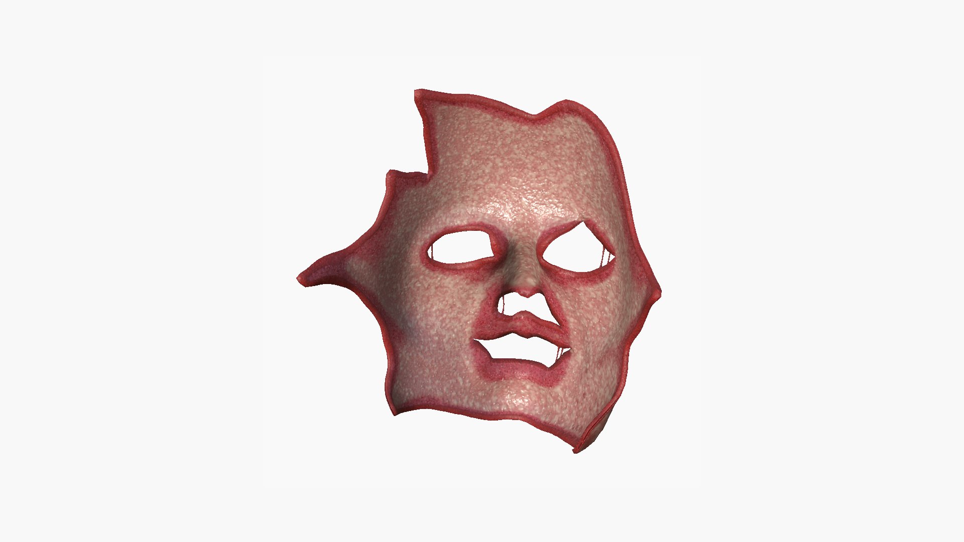 3D Human Skin Terror Mask A01 Blood - Character Costume - TurboSquid ...