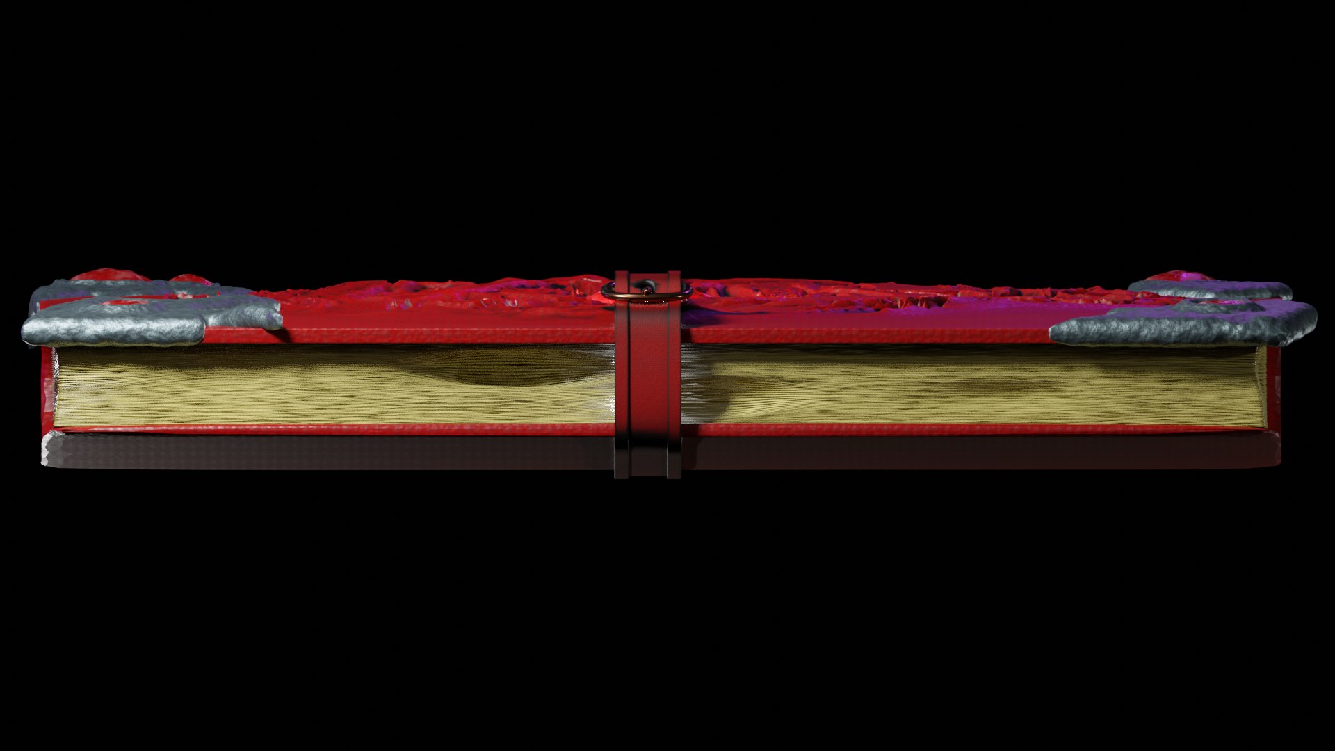 Red Spellbook 3D Model - TurboSquid 1960571