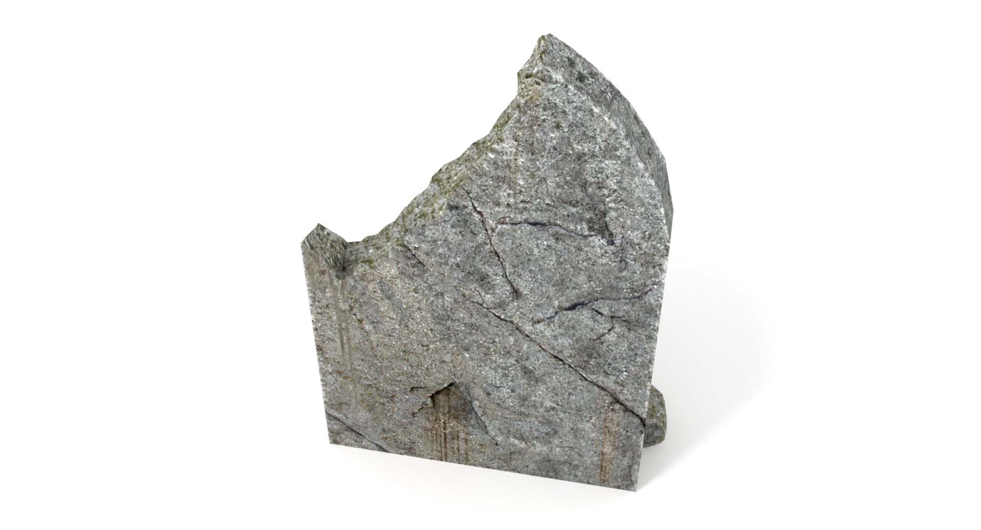 Broken Grave 3d Model