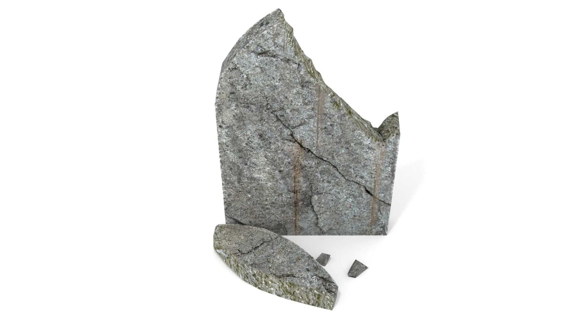 Broken Grave 3d Model