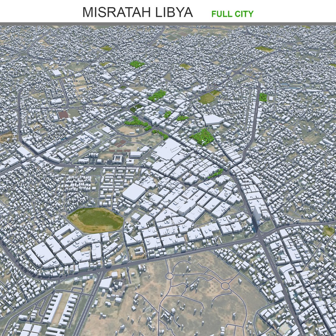 Misratah Libya 3D Model - TurboSquid 2114055