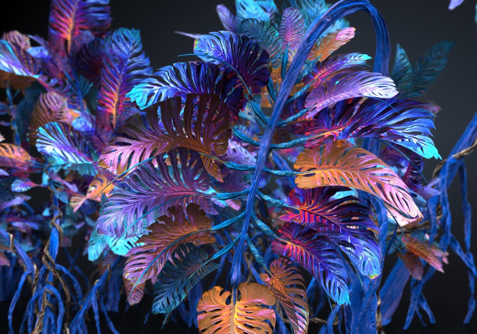 3D Alien Plants Animated Mega Pack - TurboSquid 2180041