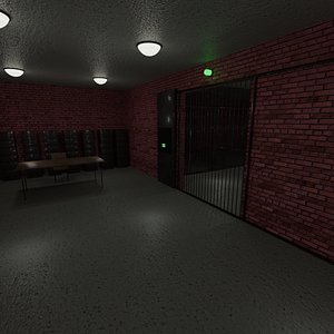 Blender Prison Models | TurboSquid