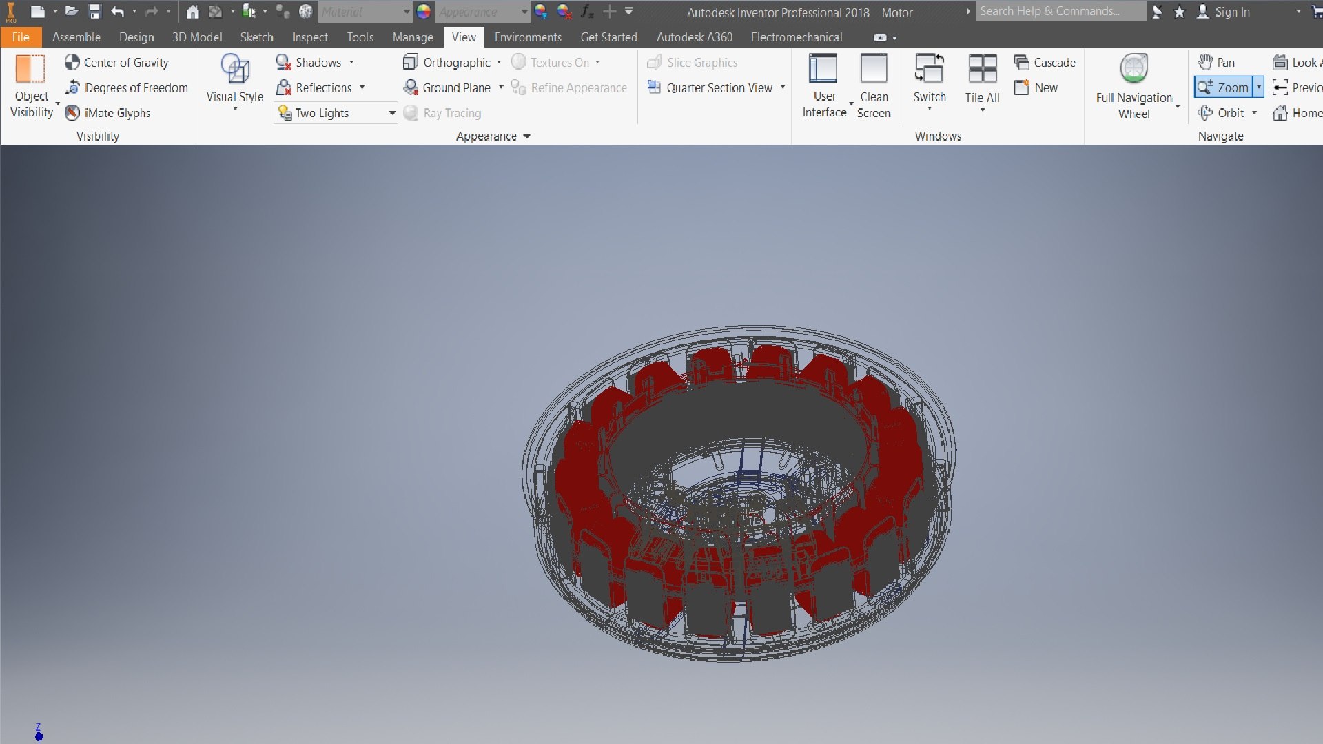 3D Model Washing Machine Electric Motor - TurboSquid 2337585